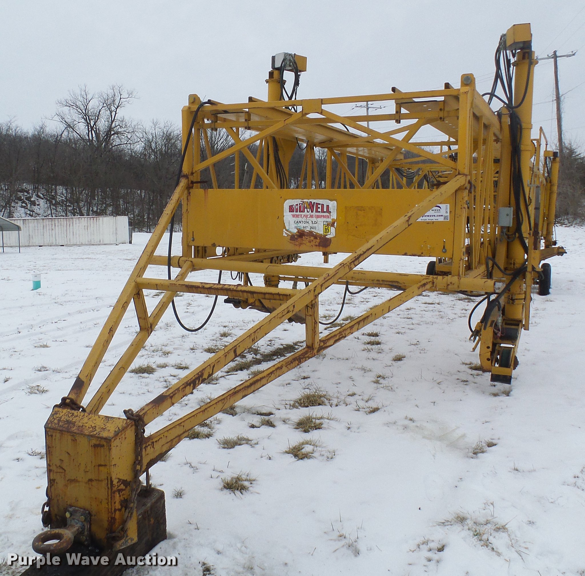 Bidwell 5000 concrete paver in Blackwater, MO | Item DF7111 sold ...