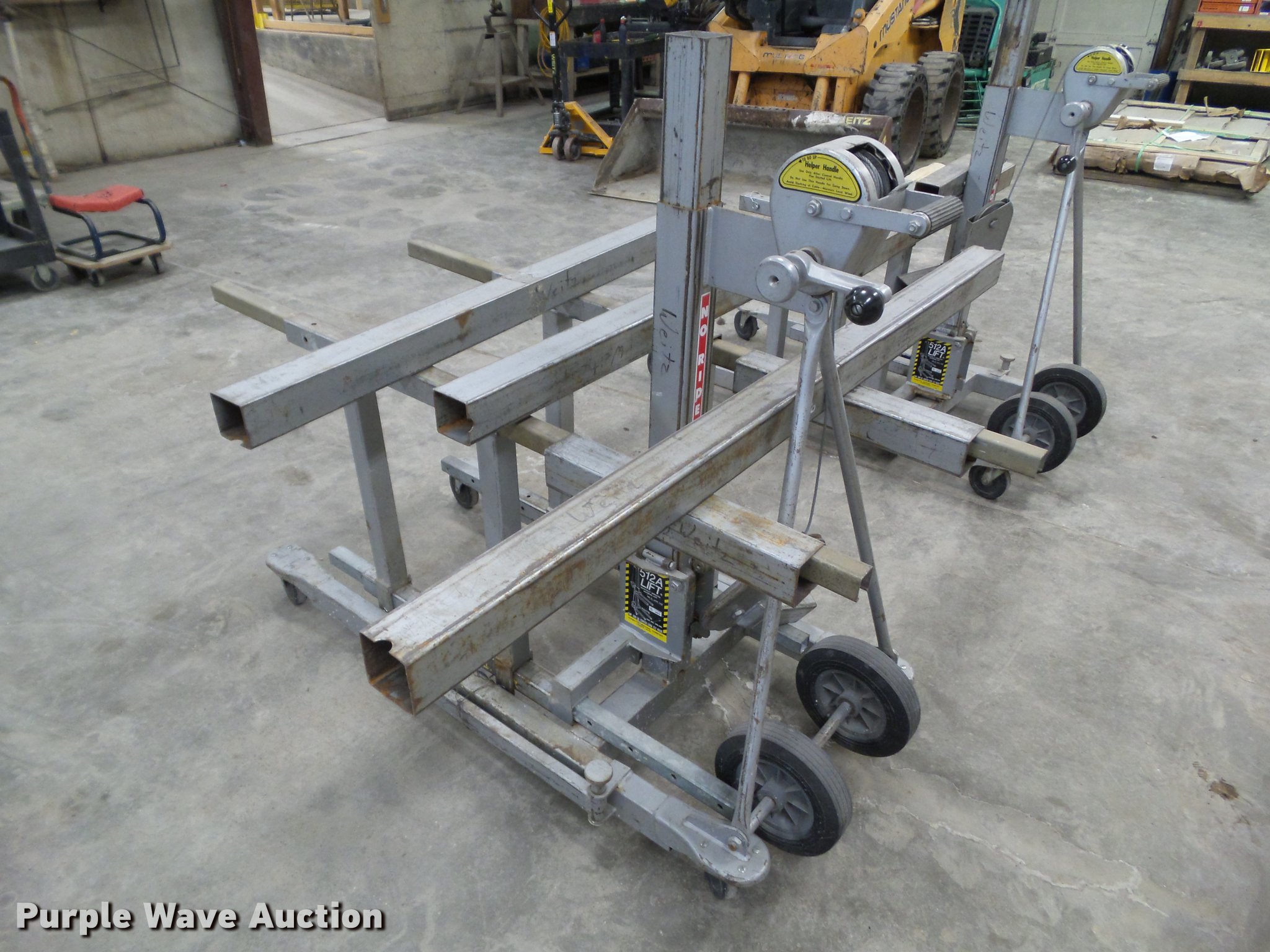 (2) Vermette 512A material lifts in Des Moines, IA | Item EM9112 sold ...