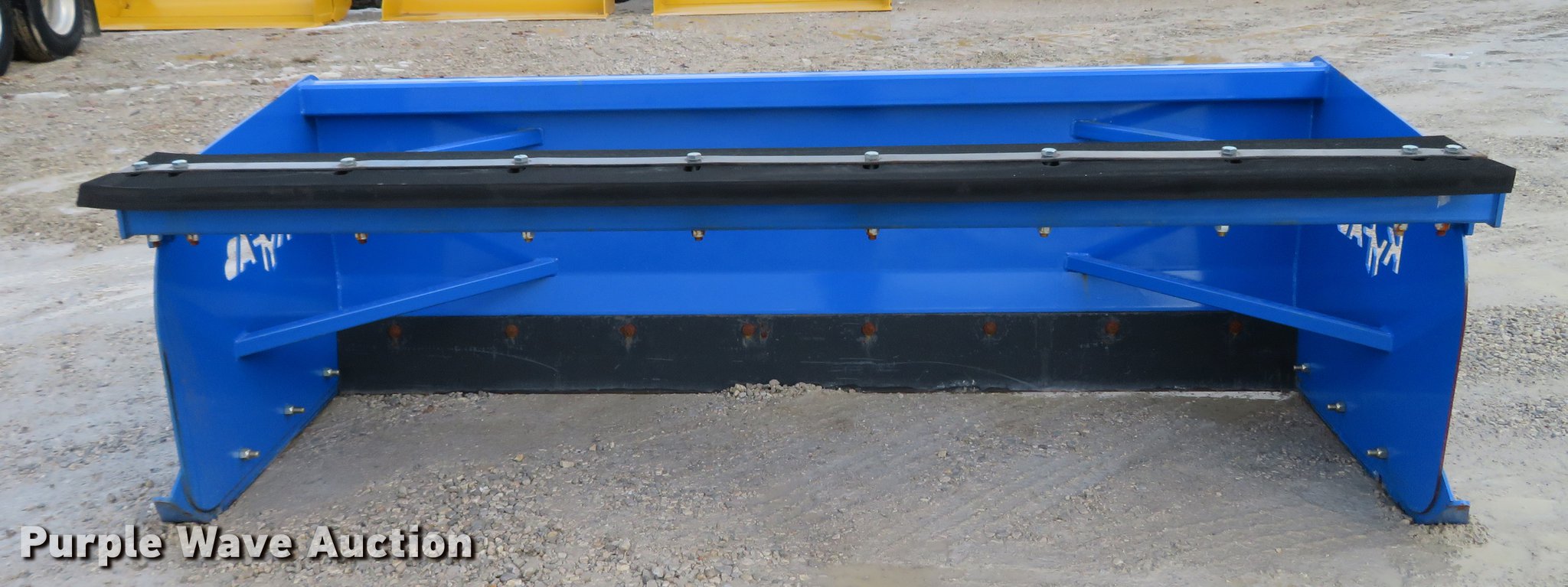 Kyfab 8'W snow pusher in Fenton, MO | Item EV9582 sold | Purple Wave
