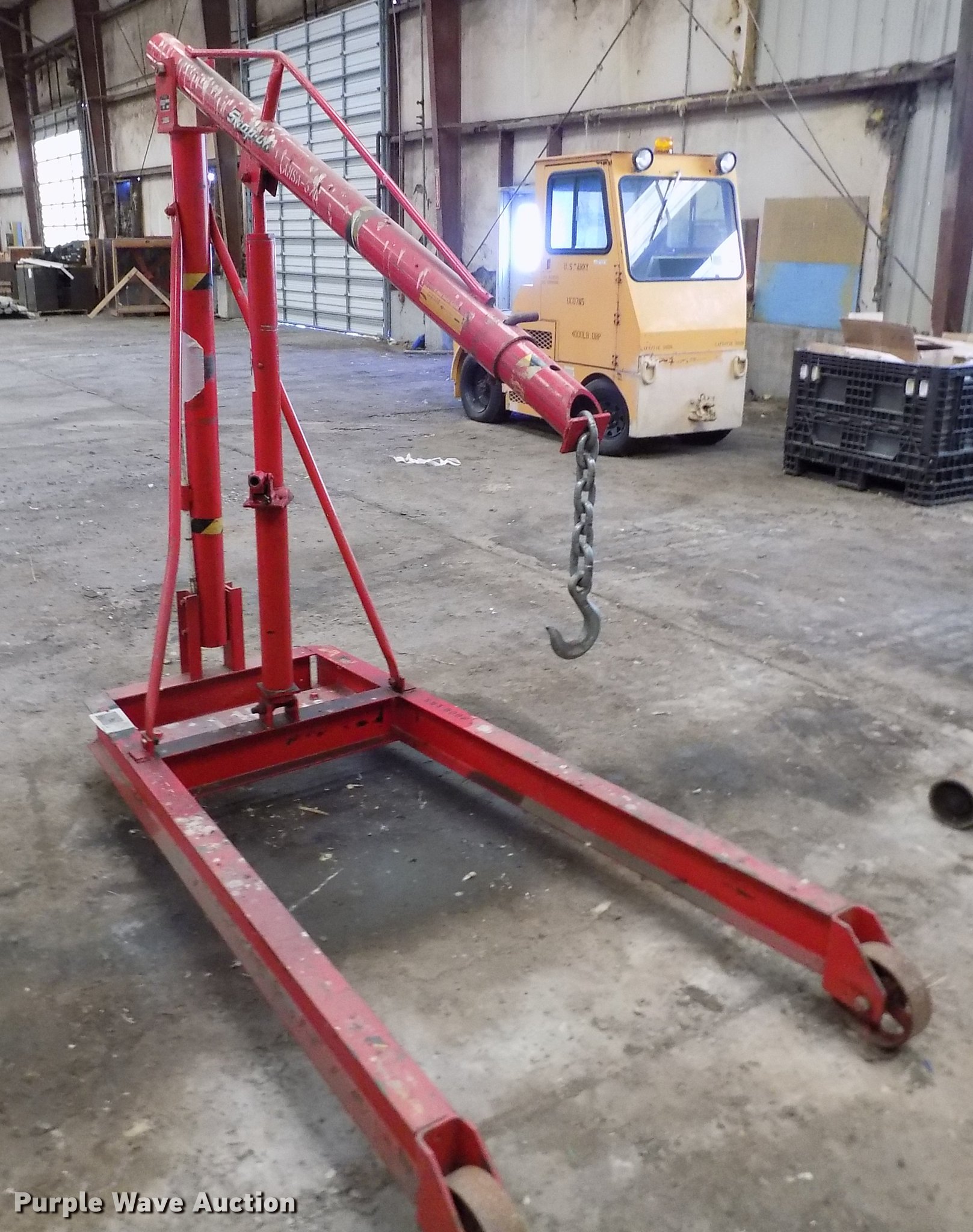 Snap-on YA-705 engine hoist in Salina, KS | Item FH9175 sold | Purple Wave