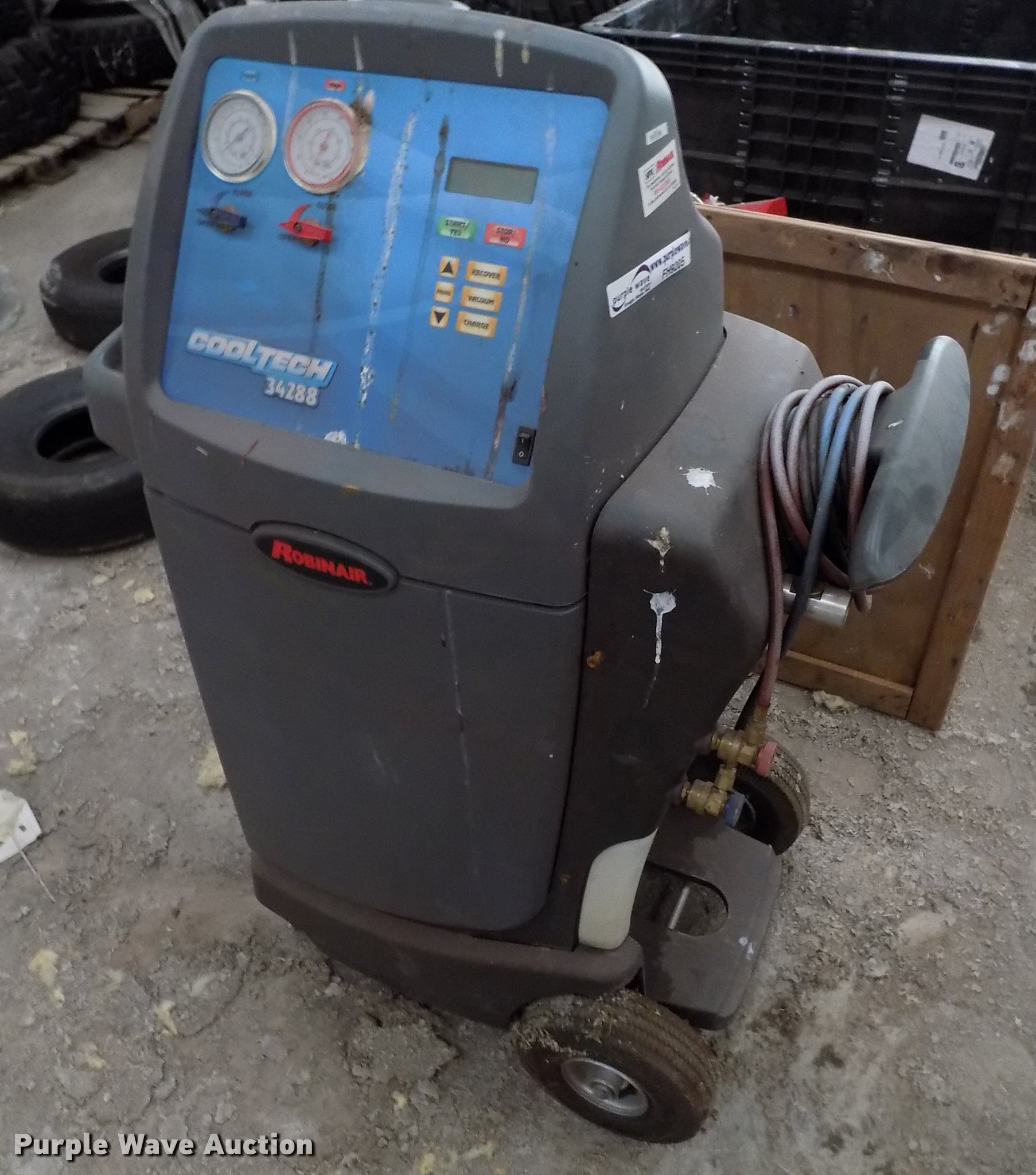 Robin Cooltech 34288 refrigerant recovery machine in Salina, KS | Item ...