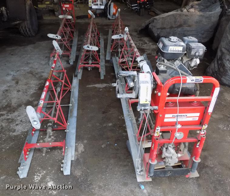 Allen Razorback SE12 screed in Hays, KS | Item FA9537 sold | Purple Wave