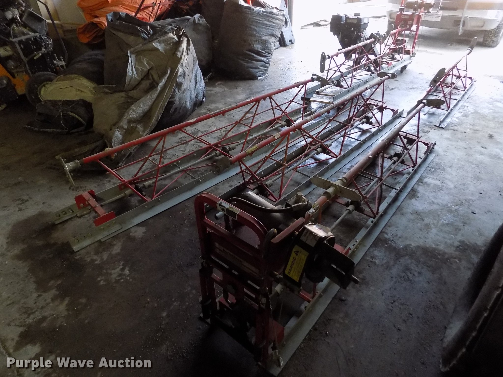 Allen Razorback SE12 screed in Hays, KS | Item FA9537 sold | Purple Wave