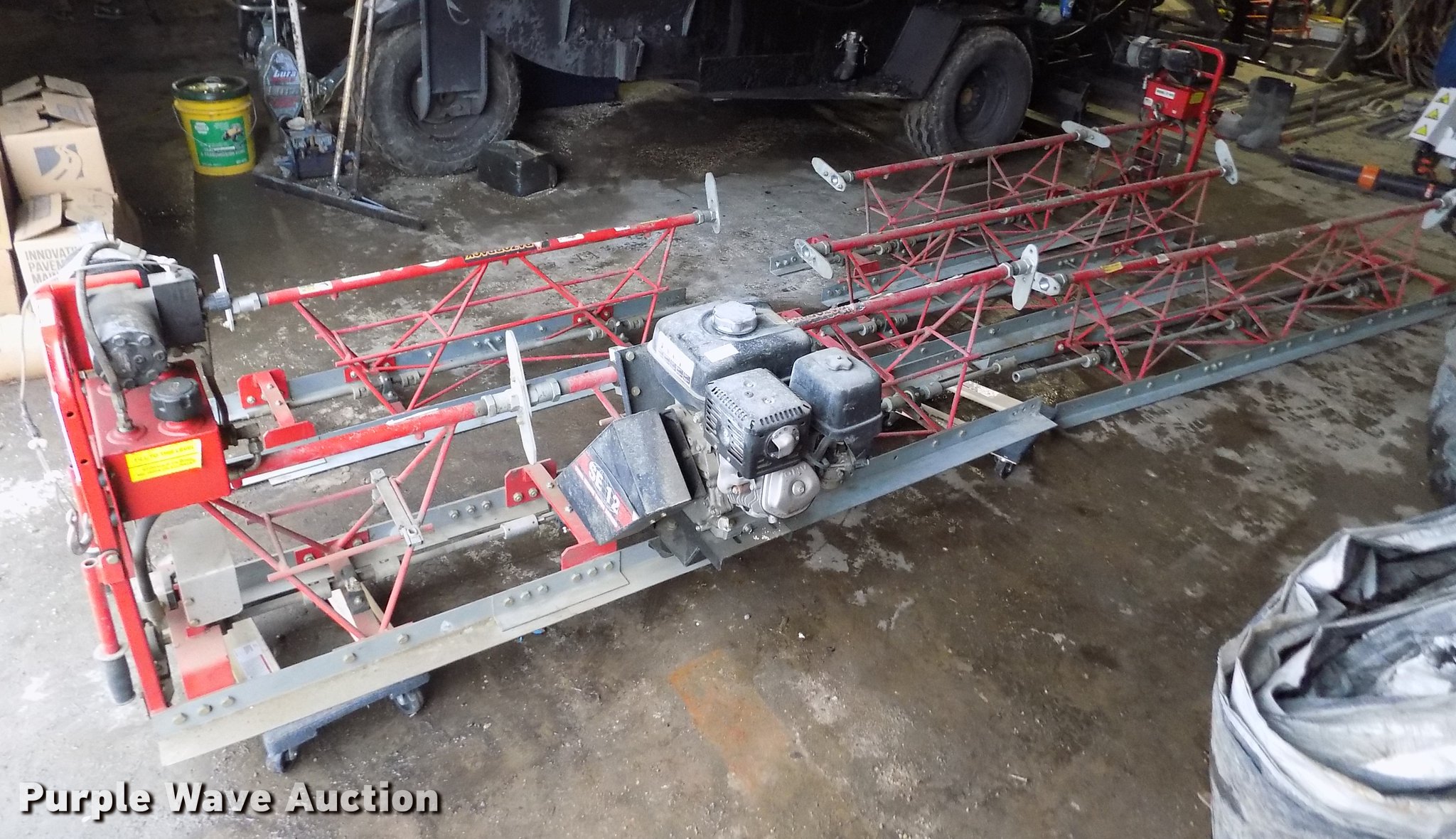 Allen Razorback SE12 screed in Hays, KS | Item FA9537 sold | Purple Wave