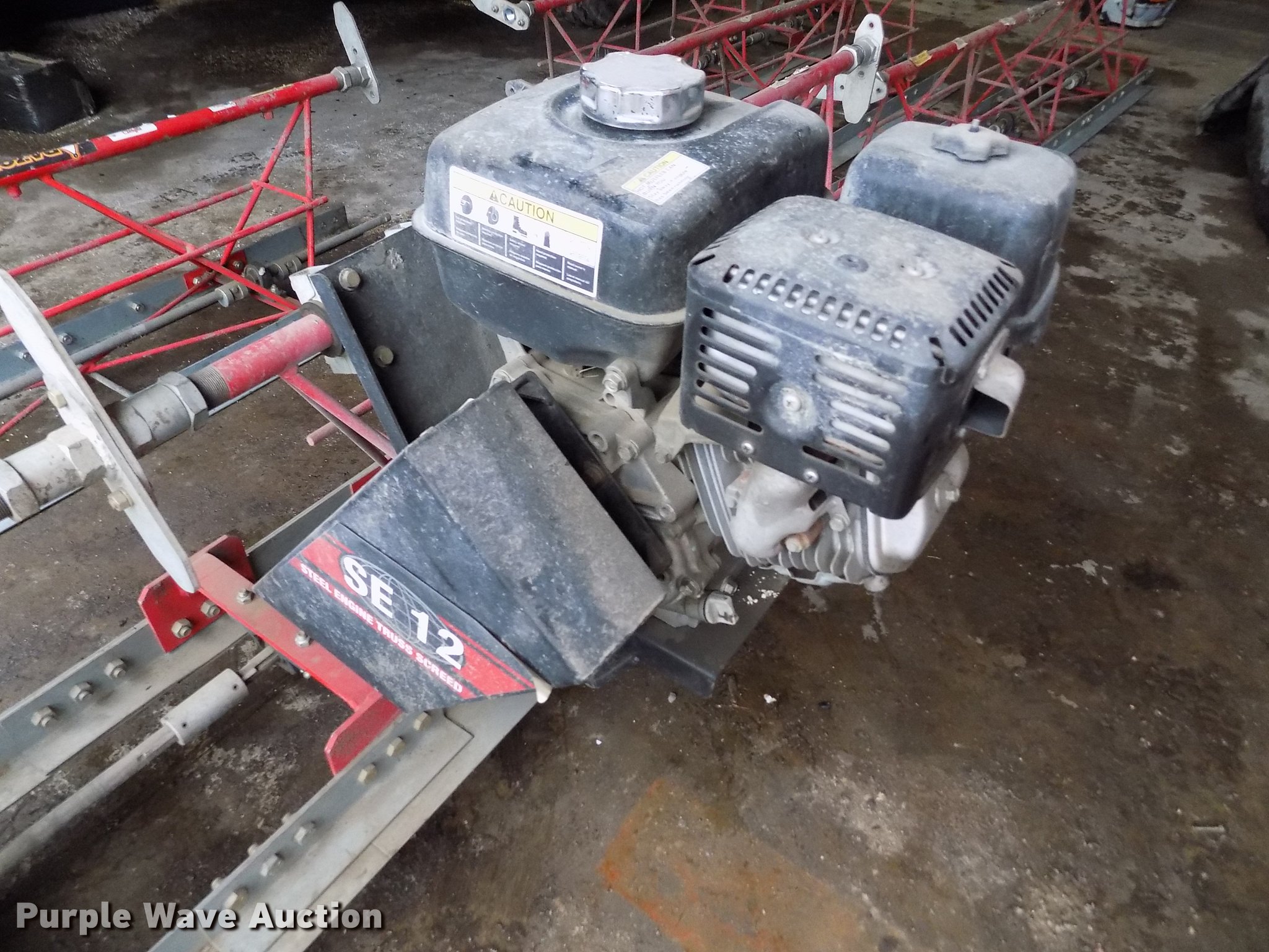 Allen Razorback SE12 screed in Hays, KS | Item FA9537 sold | Purple Wave