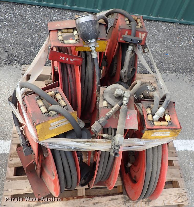 (6) Lubreel service reels in McPherson, KS | Item EH9213 sold | Purple Wave