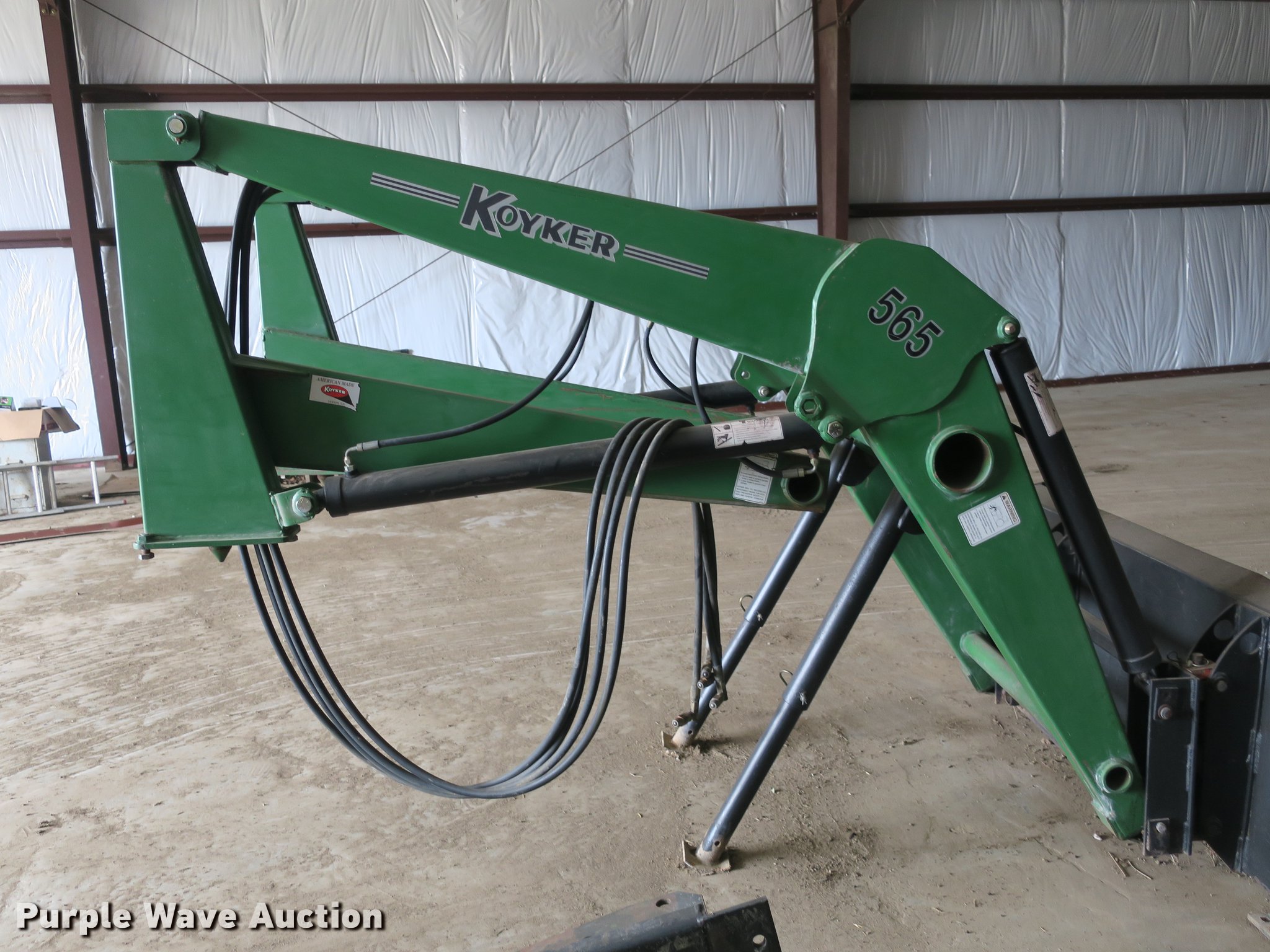 Koyker 565 loader in Lebanon, MO | Item EO9475 sold | Purple Wave