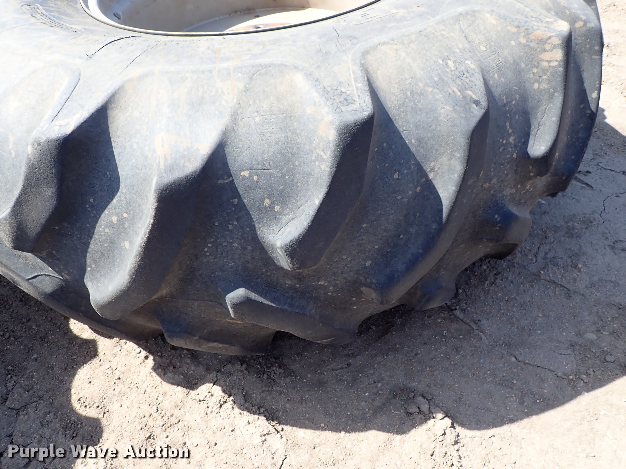 (2) 23.1-30 tires and wheels in Kinsley, KS | Item FN9838 sold | Purple ...