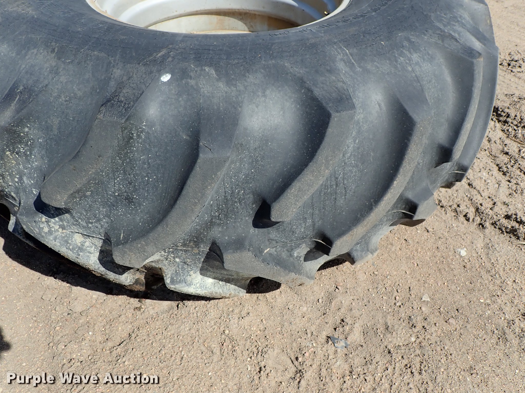 (2) 23.1-30 tires and wheels in Kinsley, KS | Item FN9838 sold | Purple ...