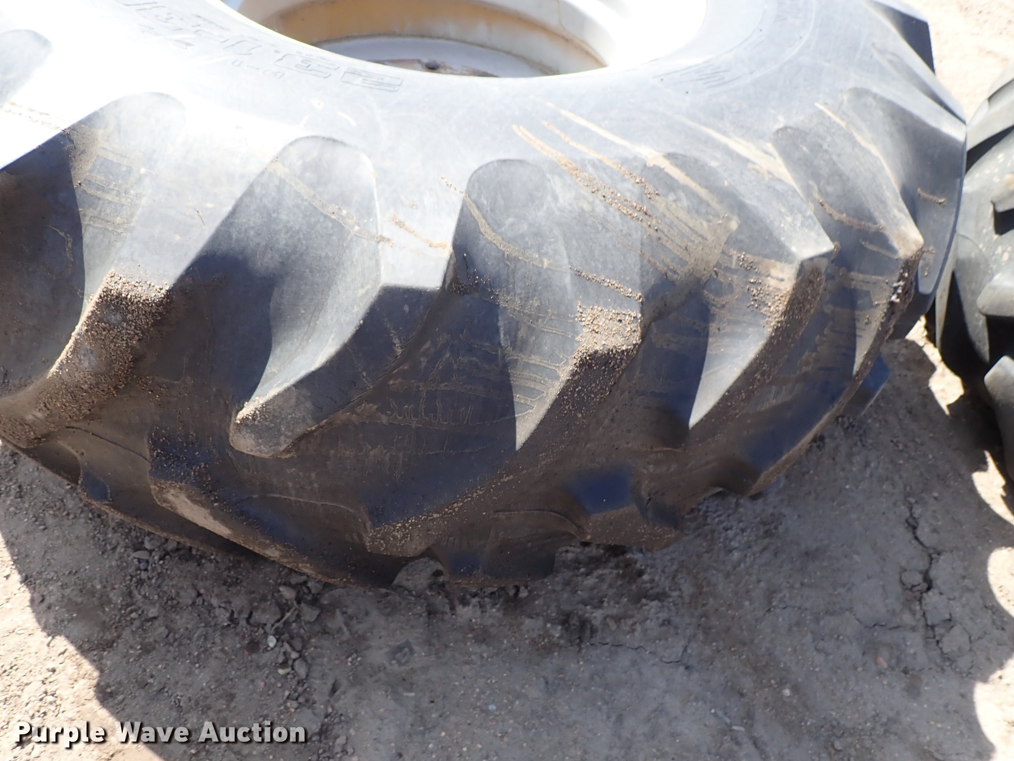 (2) 23.1-30 tires and wheels in Kinsley, KS | Item FN9838 sold | Purple ...