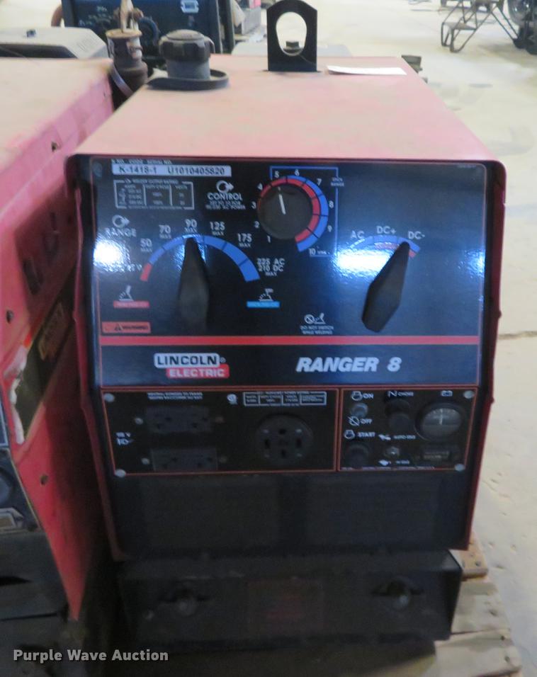 Lincoln Ranger 8 welder/generator in Towanda, KS | Item FC9003 sold ...