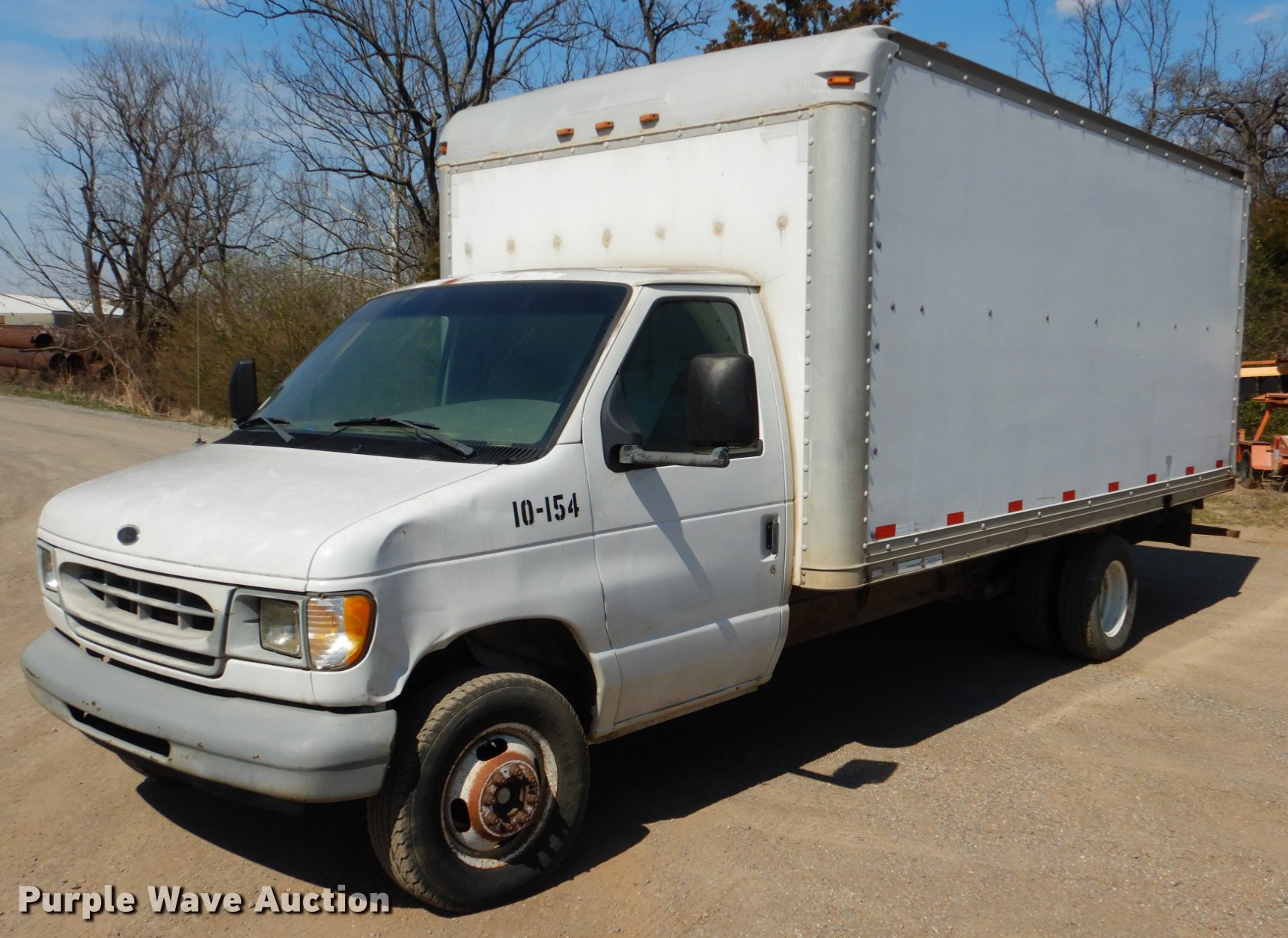 2000 Ford Econoline E350 box truck in Muskogee, OK | Item DE3867 sold ...