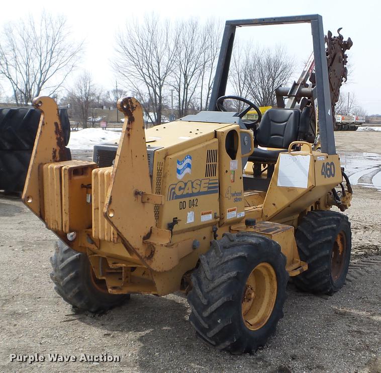 1997 Case 460 trencher in Buffalo, MN | Item EJ9044 sold | Purple Wave