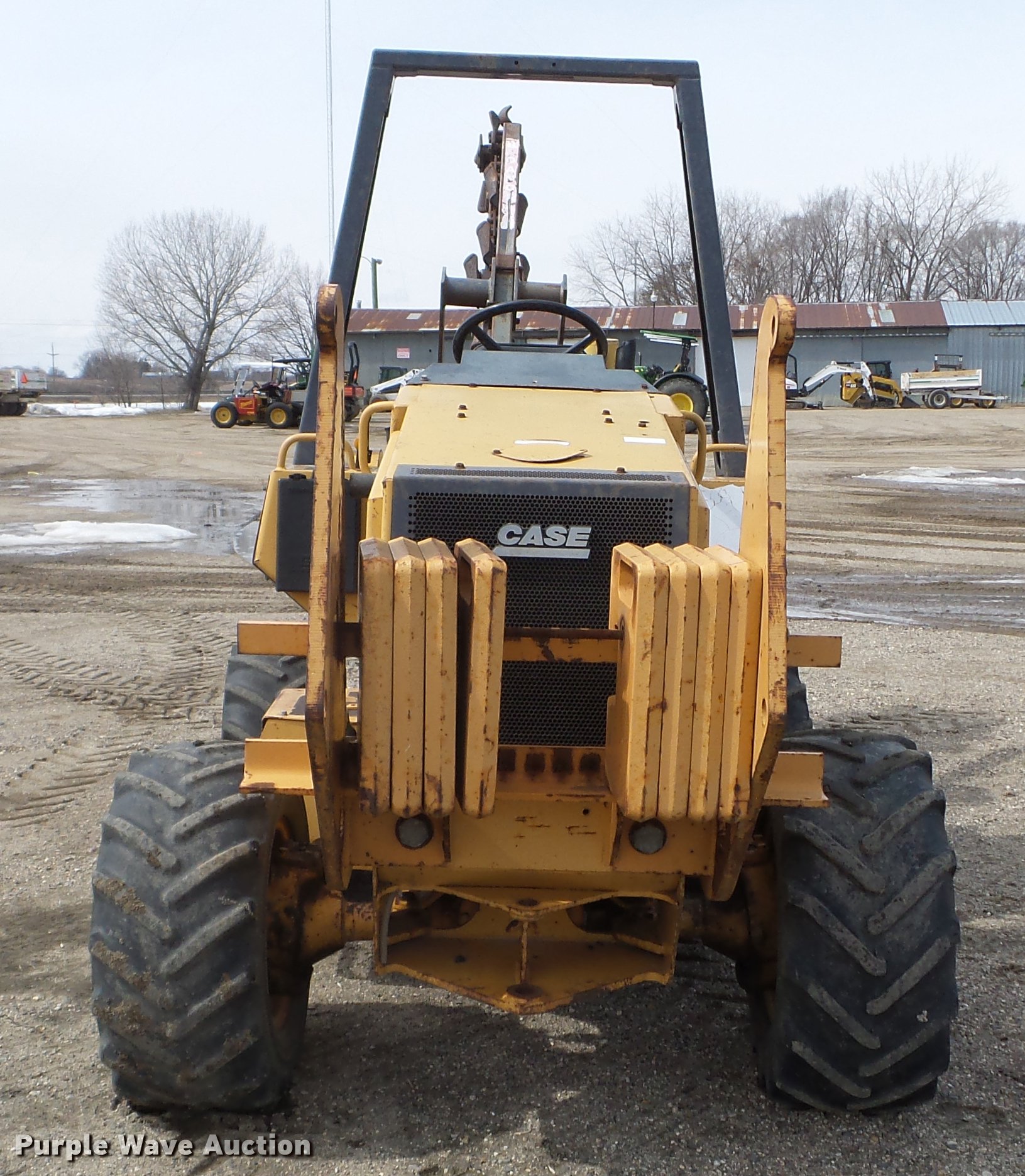 1997 Case 460 trencher in Buffalo, MN | Item EJ9044 sold | Purple Wave