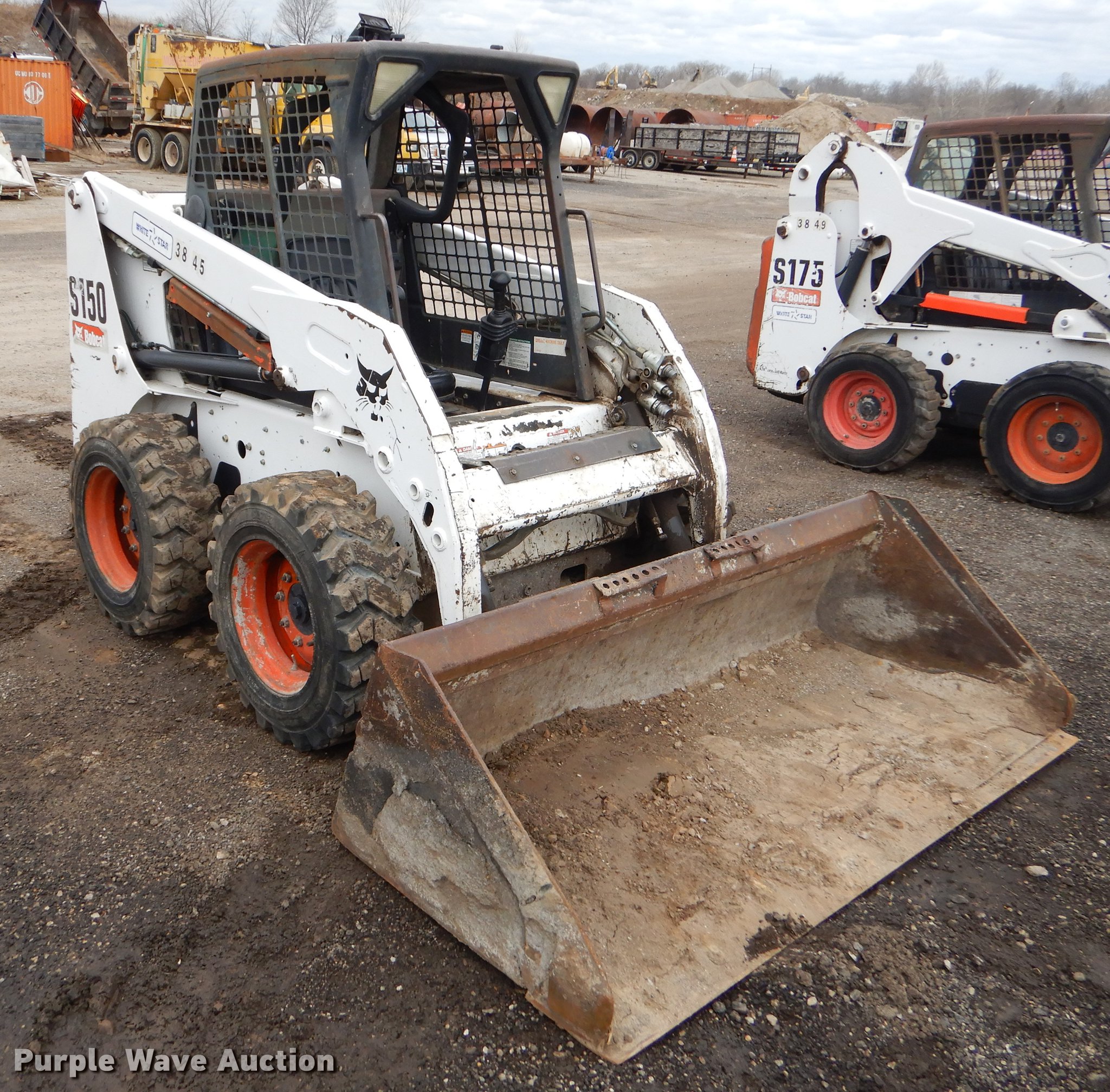 2008 Bobcat S150 skid steer in Tulsa, OK | Item EZ9842 sold | Purple Wave