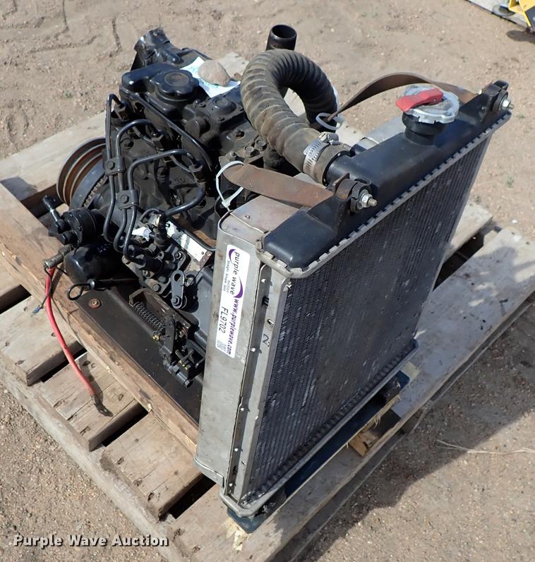 Mitsubishi L-38 three cylinder diesel engine in Kinsley, KS | Item ...