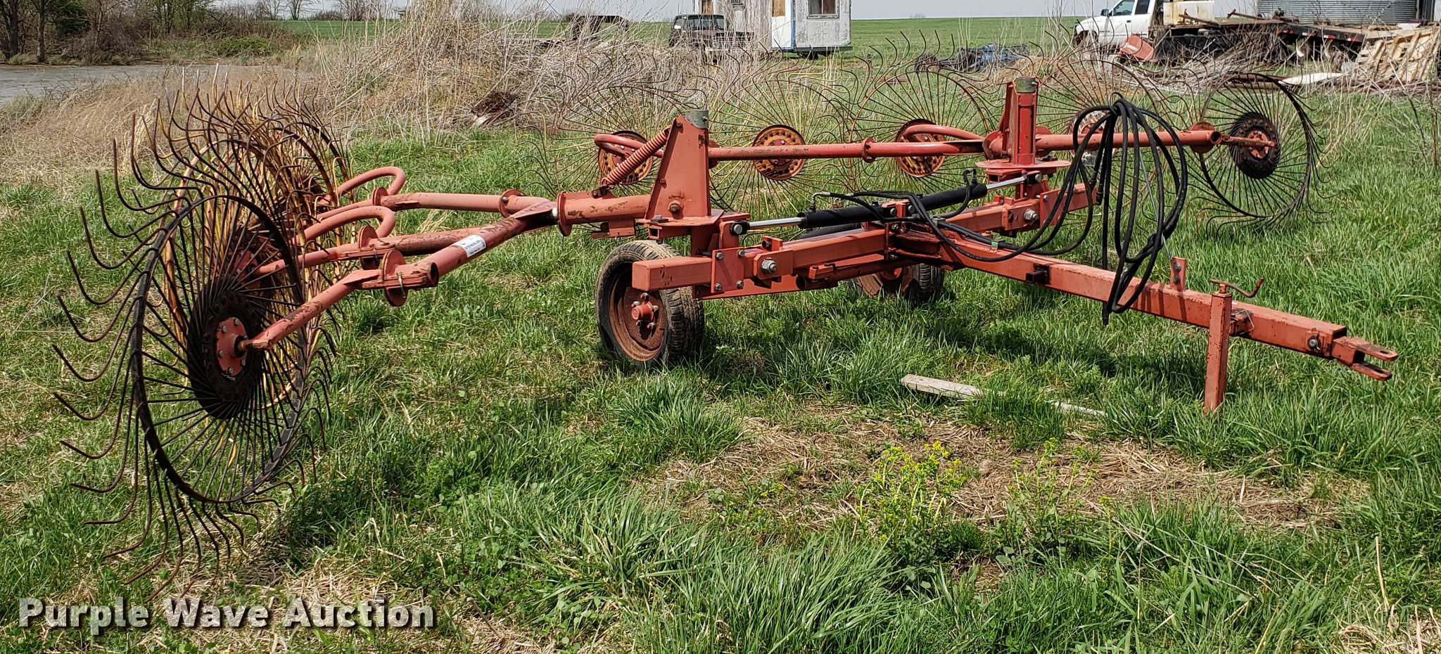 Faza hay rake in Lincoln, MO | Item DF3411 sold | Purple Wave