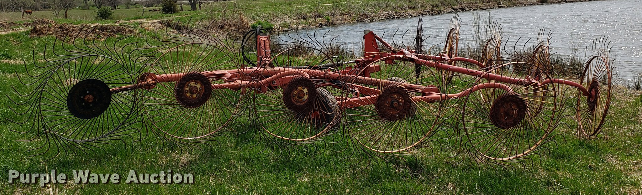 Faza hay rake in Lincoln, MO | Item DF3411 sold | Purple Wave