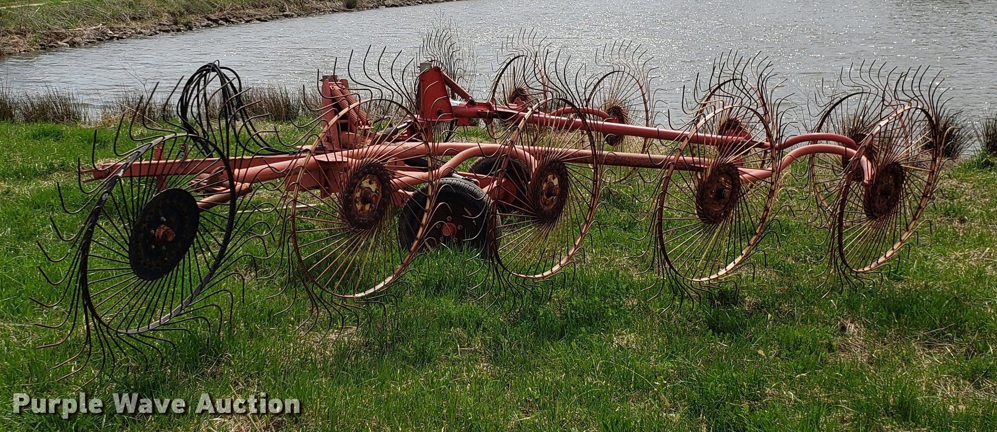 Faza hay rake in Lincoln, MO | Item DF3411 sold | Purple Wave