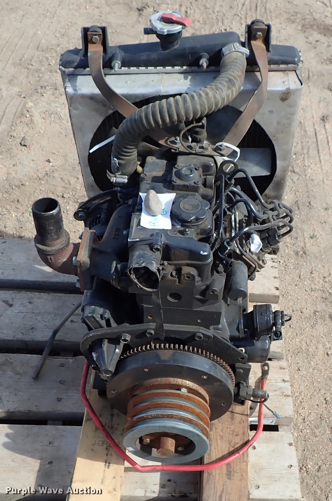 Mitsubishi L-38 three cylinder diesel engine in Kinsley, KS | Item ...