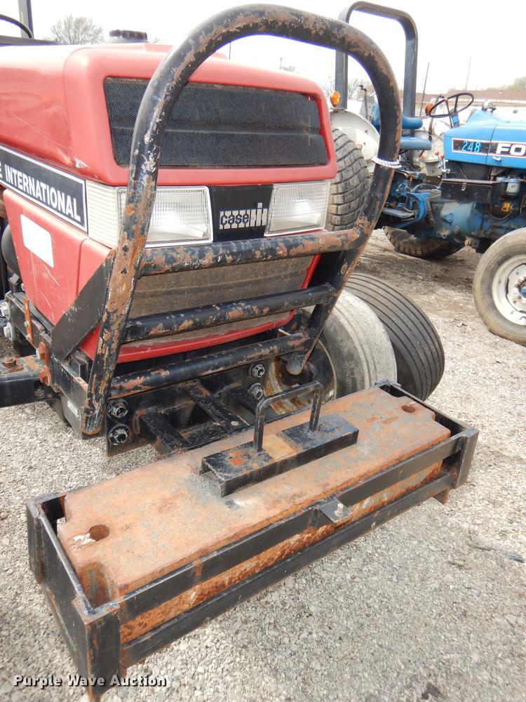 1993 Case IH 595 tractor in Leavenworth, KS | Item DG0962 sold | Purple ...