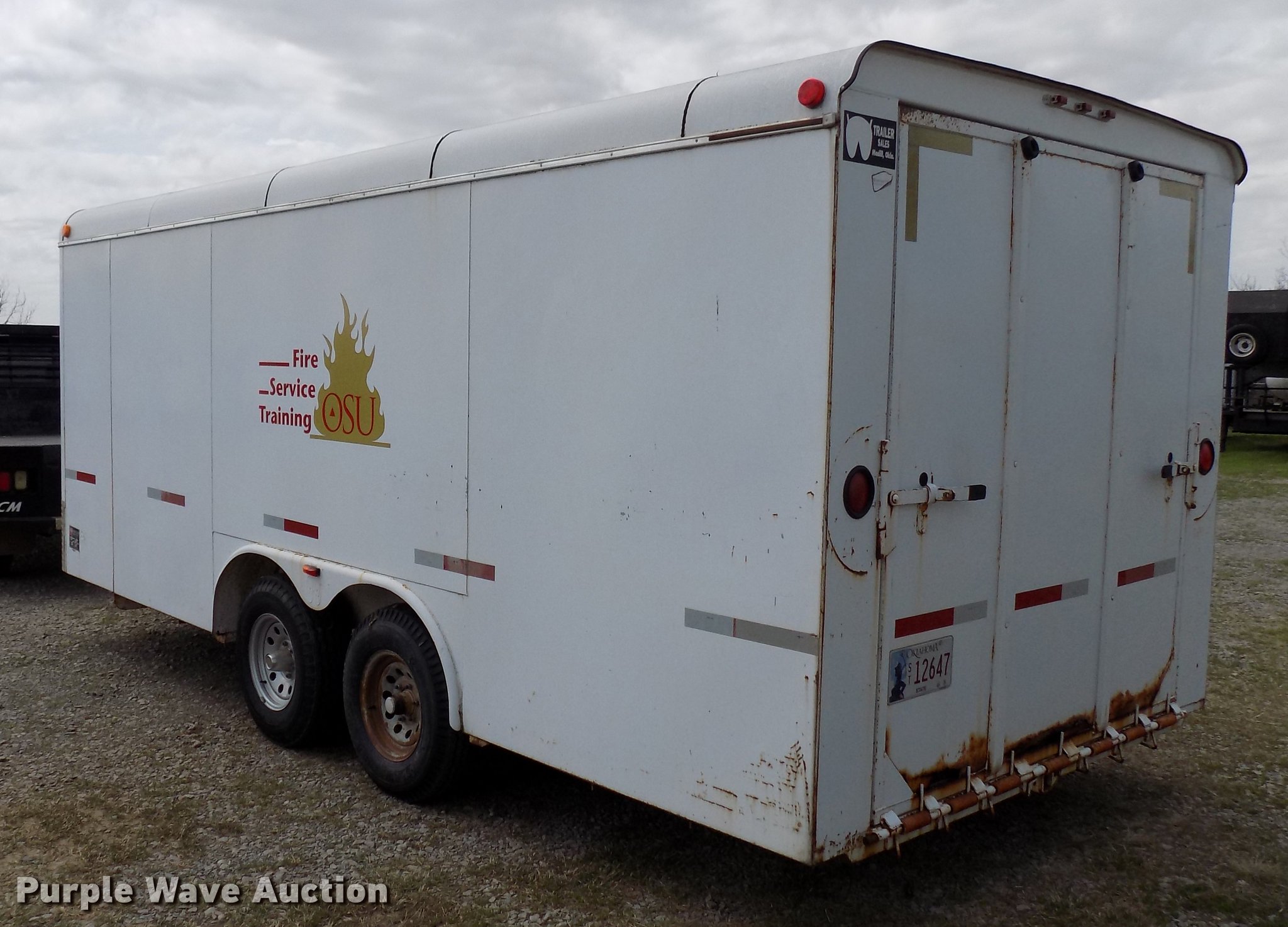 2004 WW enclosed cargo trailer in Stillwater, OK | Item DF4431 sold ...
