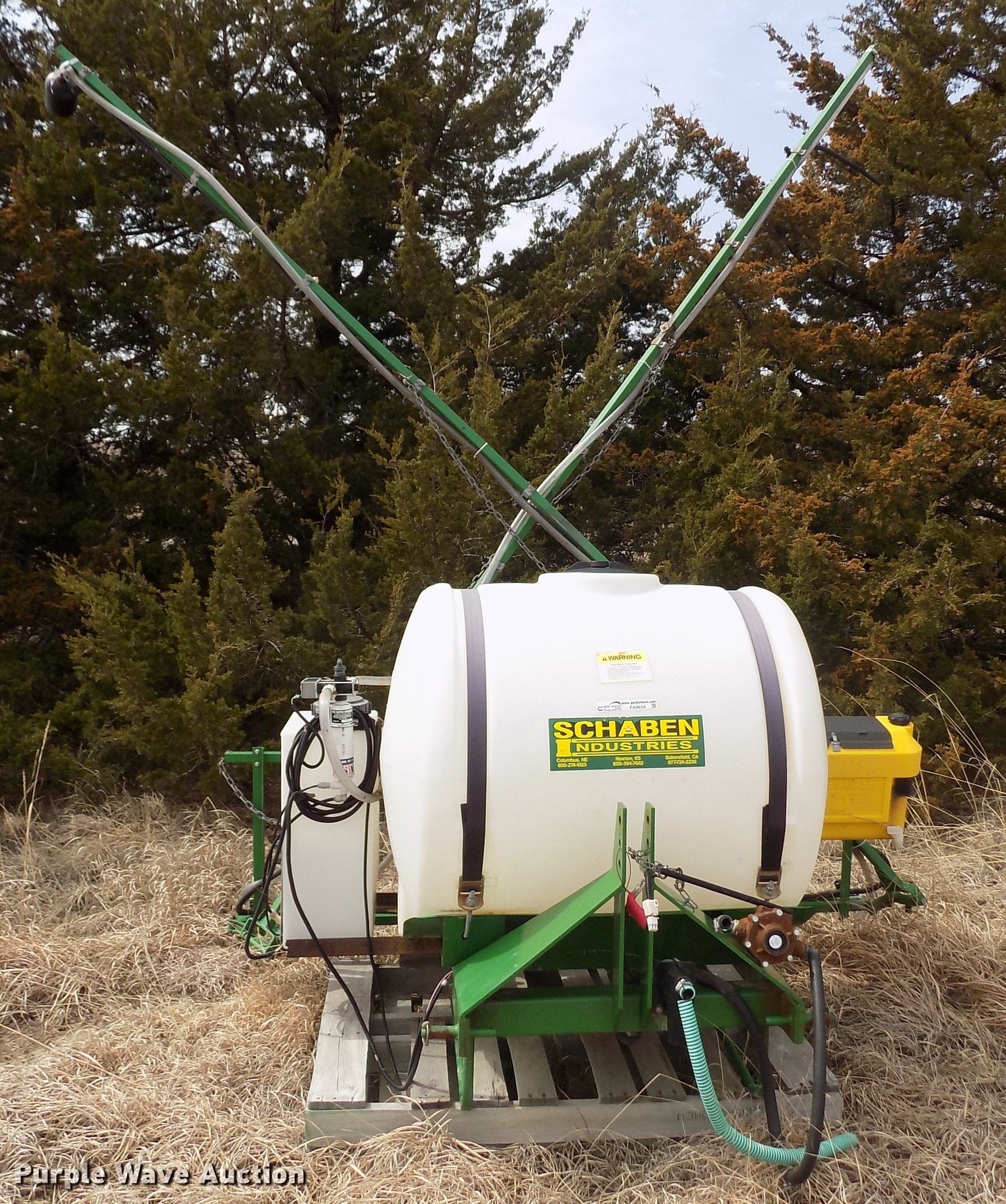Schaben sprayer in Bunker Hill, KS | Item FA9654 sold | Purple Wave