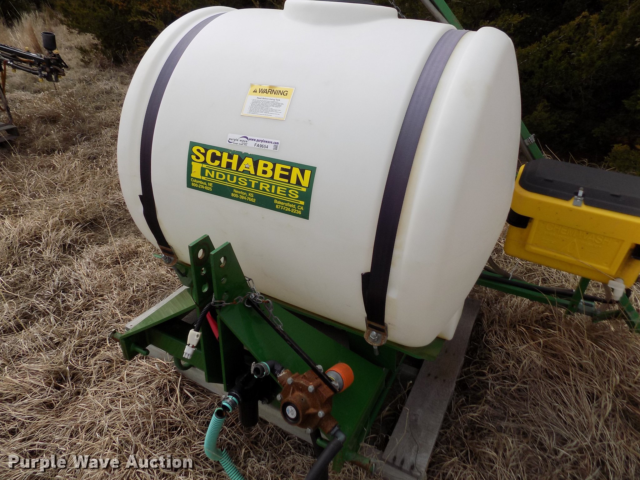 Schaben sprayer in Bunker Hill, KS | Item FA9654 sold | Purple Wave