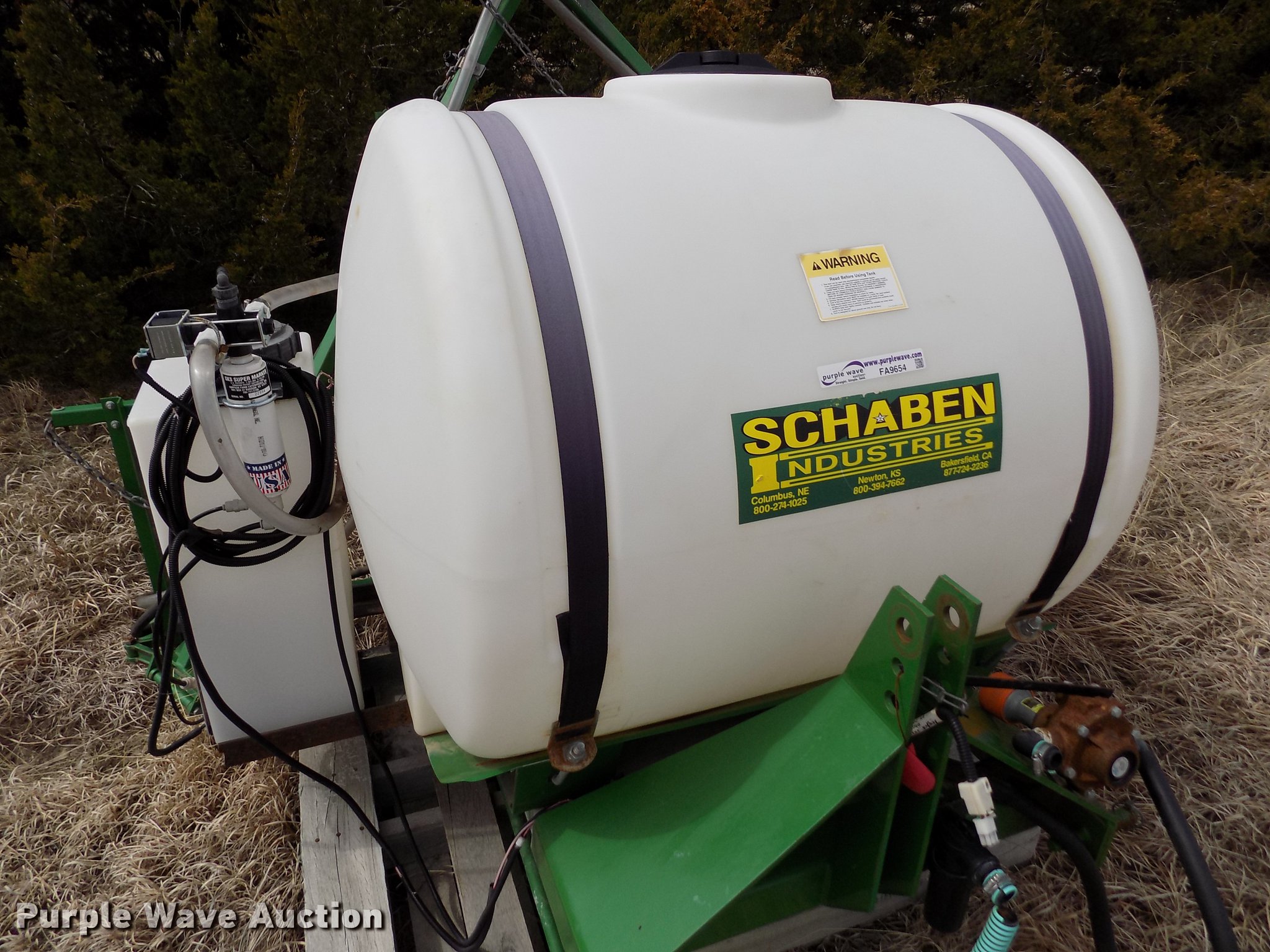 Schaben sprayer in Bunker Hill, KS | Item FA9654 sold | Purple Wave