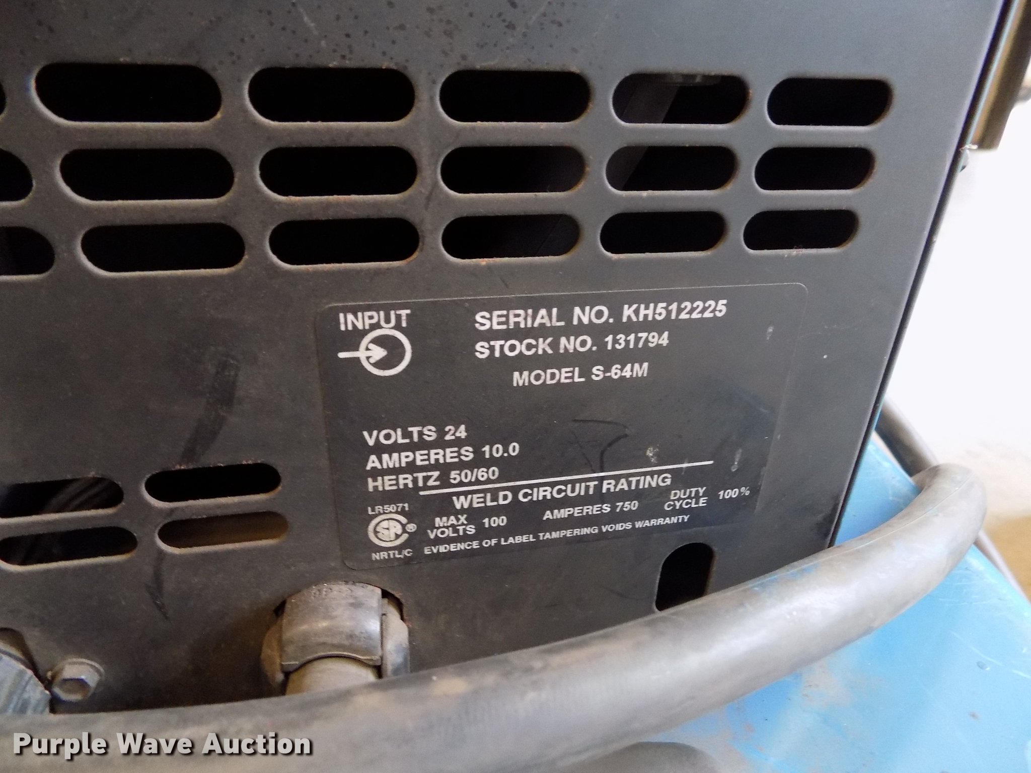 Miller welder in Concordia, KS | Item FA9669 sold | Purple Wave