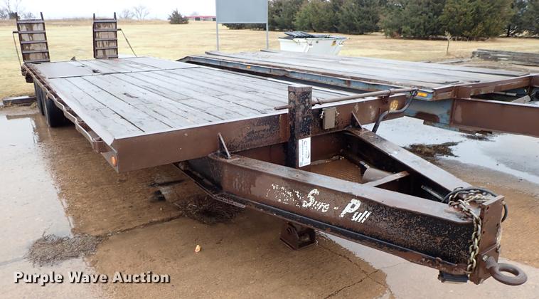 2000 Sure Pull equipment trailer in Pratt, KS | Item DF8779 sold ...