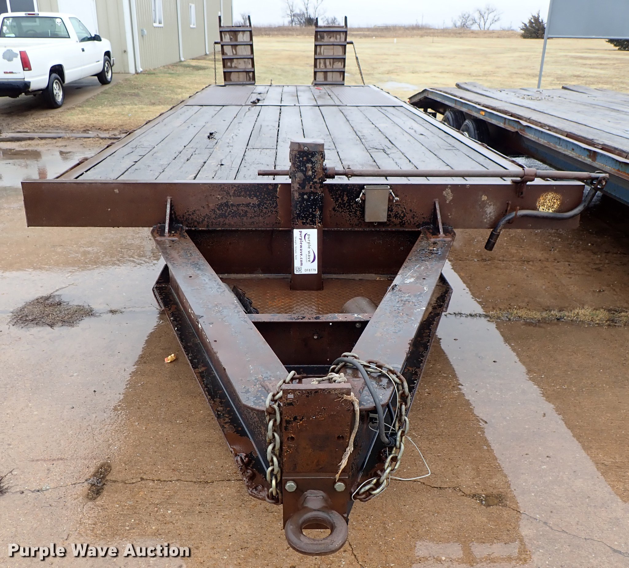2000 Sure Pull equipment trailer in Pratt, KS | Item DF8779 sold ...