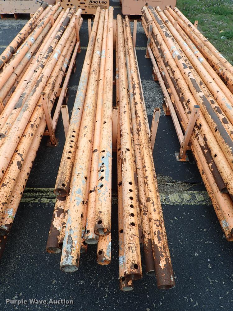 Hog Legs wall bracing system in Wichita, KS | Item FN9880 sold | Purple ...