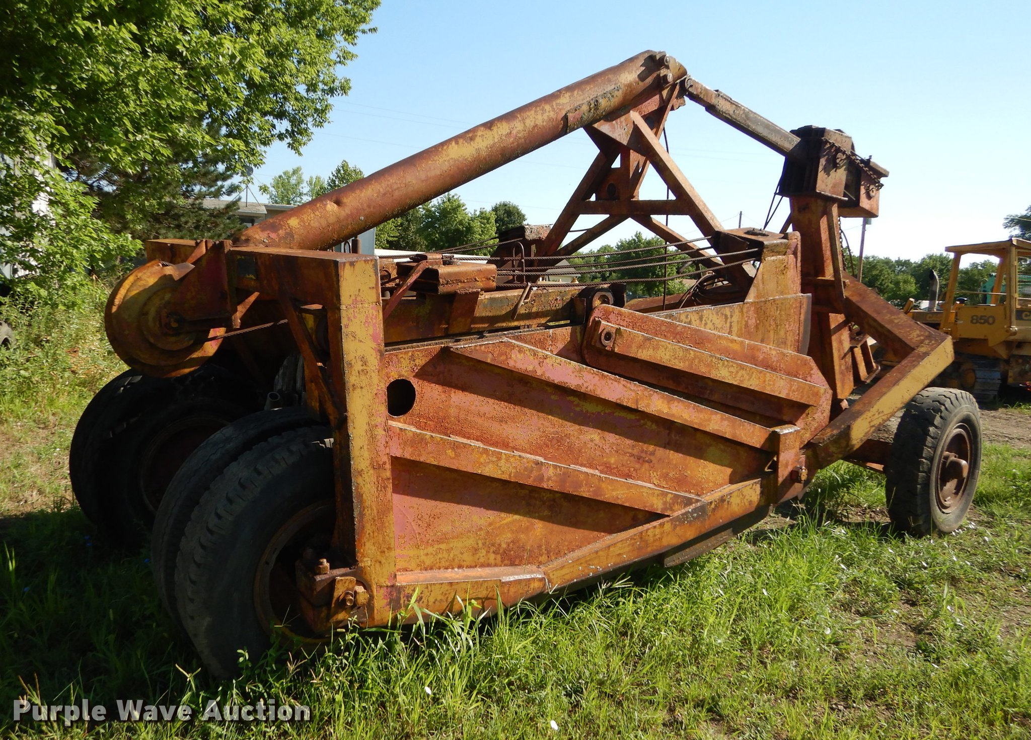 R.G. LeTourneau M cable scraper in Emmett, KS | Item DB8369 sold ...