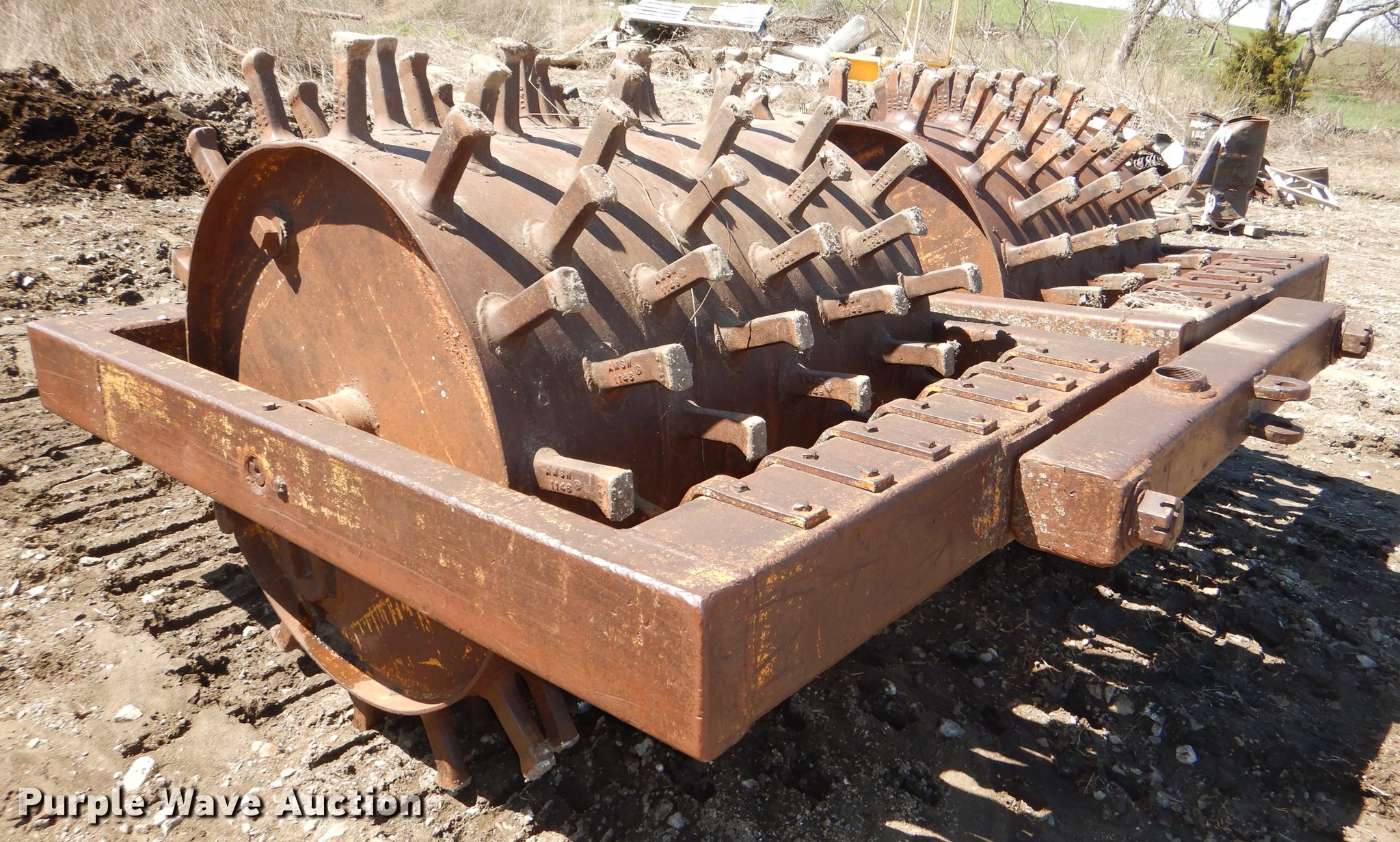 Sheeps foot roller in Allen, KS | Item DG0930 for sale | Purple Wave