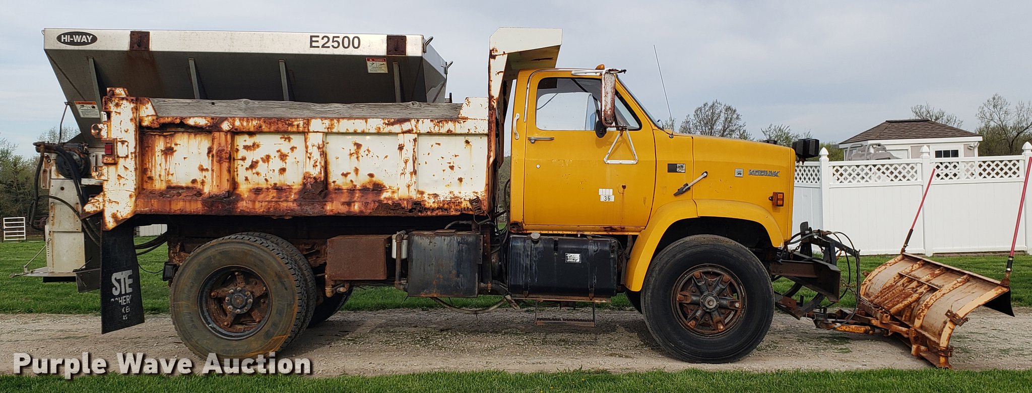 1989 Chevrolet Kodiak C70 dump truck in Bates City, MO | Item EN9896 ...