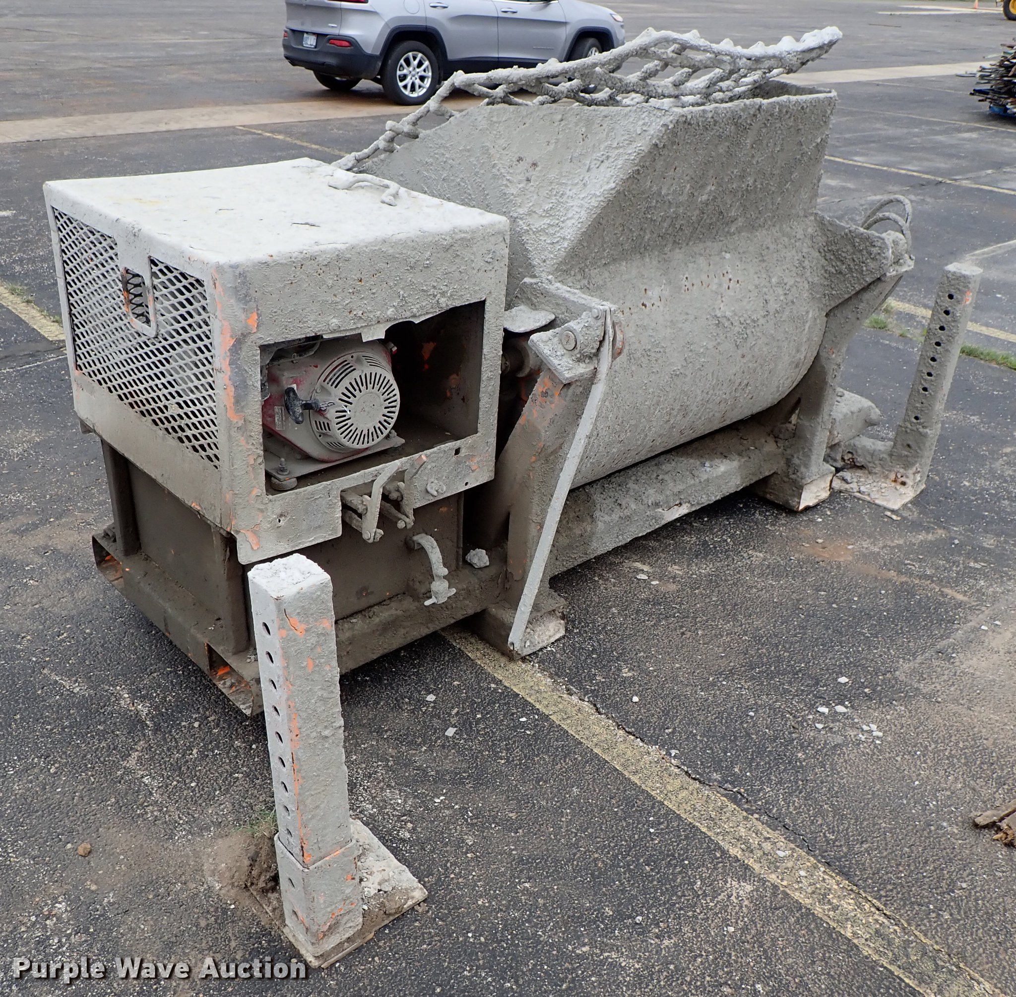 Mud Hog MH-20 concrete mixer in Wichita, KS | Item FN9872 sold | Purple ...