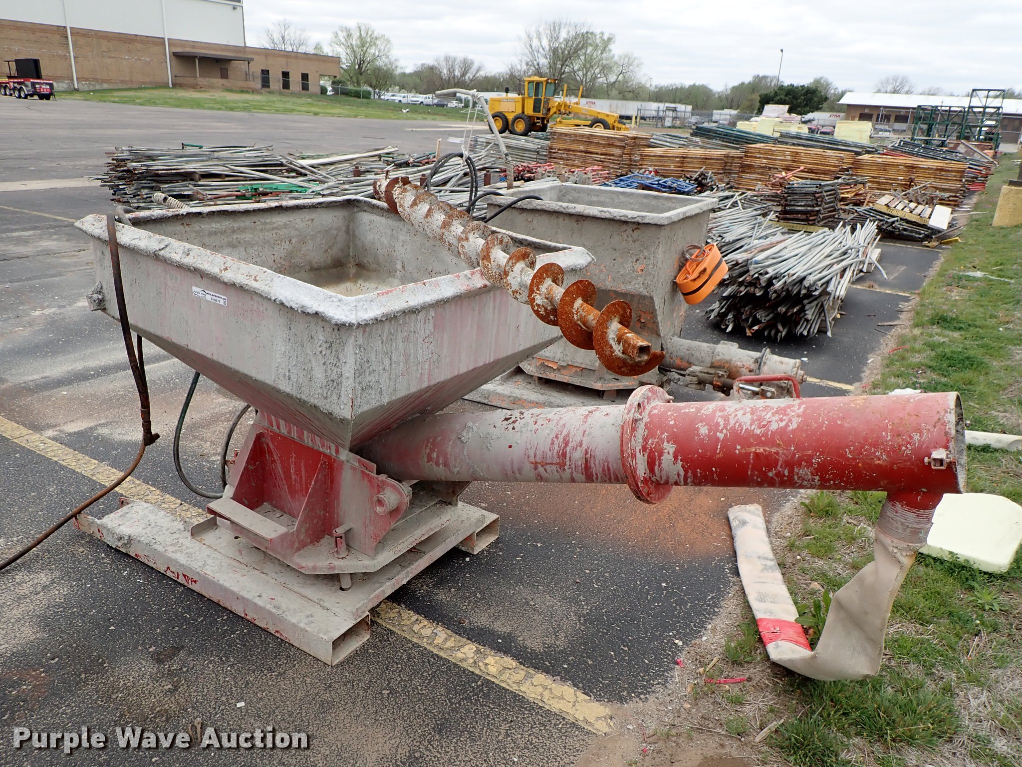 Grout Hog GH-75 grout pump in Wichita, KS | Item FN9875 sold | Purple Wave