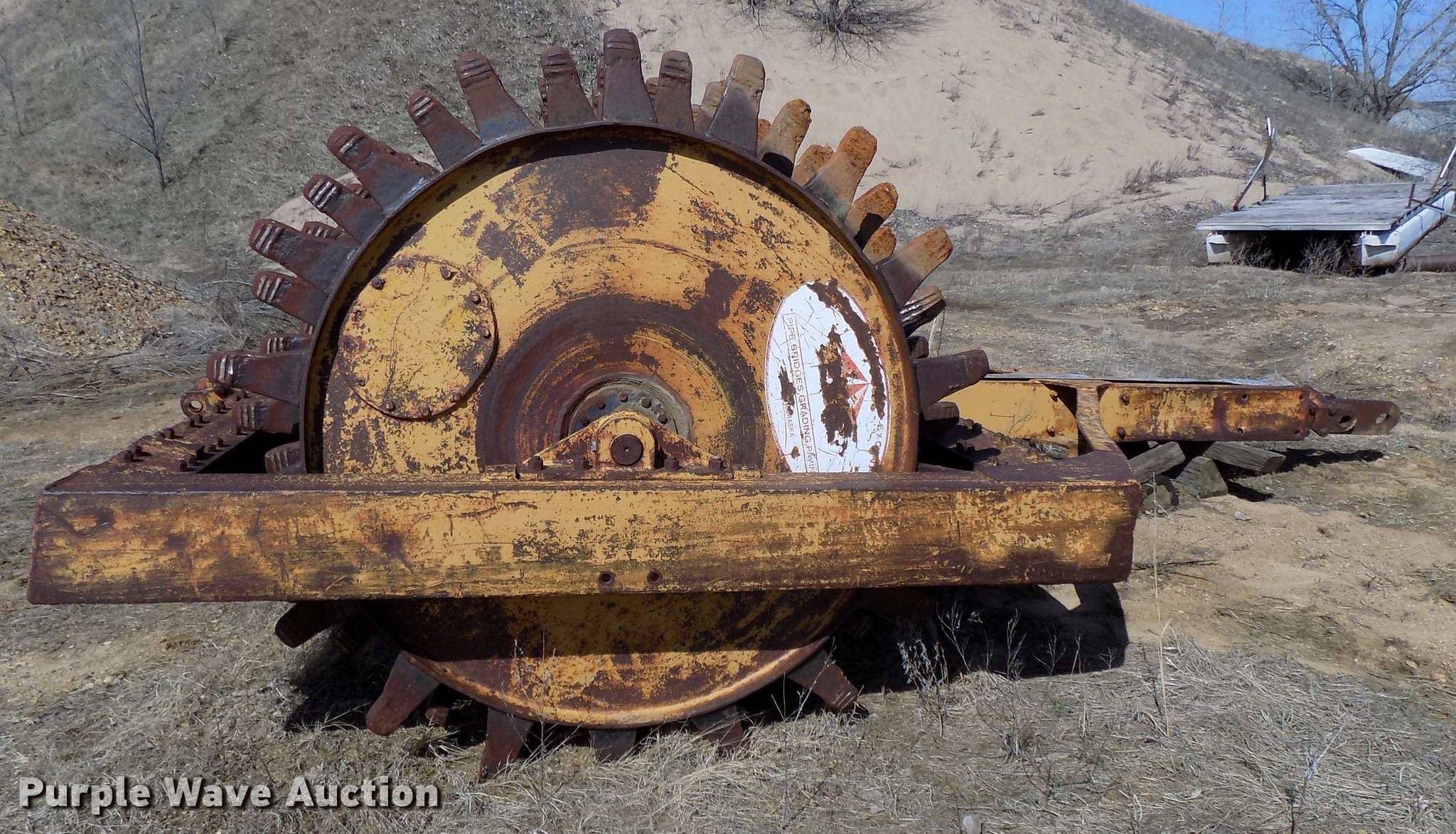 Shovel Supply 22 sheeps foot compactor in Crab Orchard, NE | Item G1669 ...