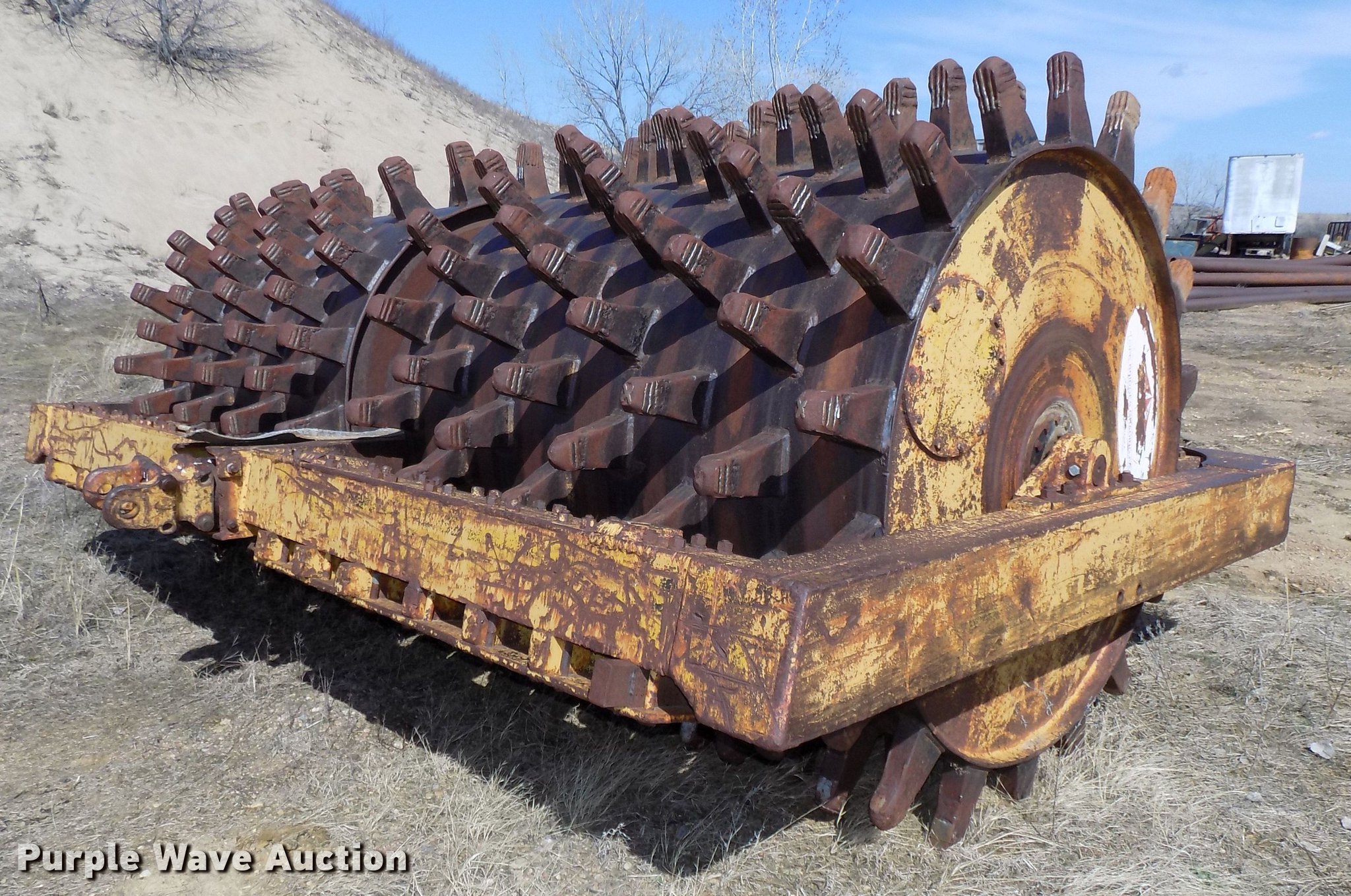 Shovel Supply 22 sheeps foot compactor in Crab Orchard, NE | Item G1669 ...