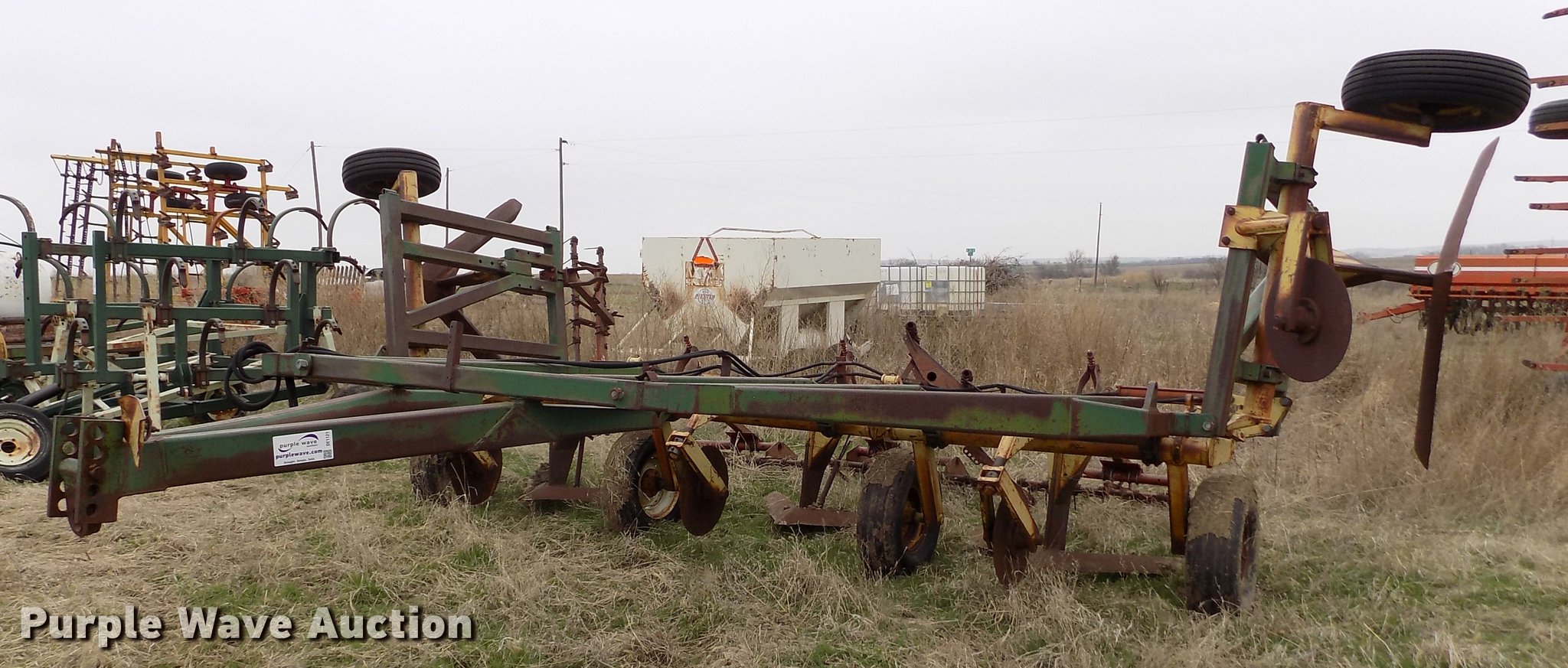 Noble sweep plow in Luray, KS | Item DE1121 sold | Purple Wave