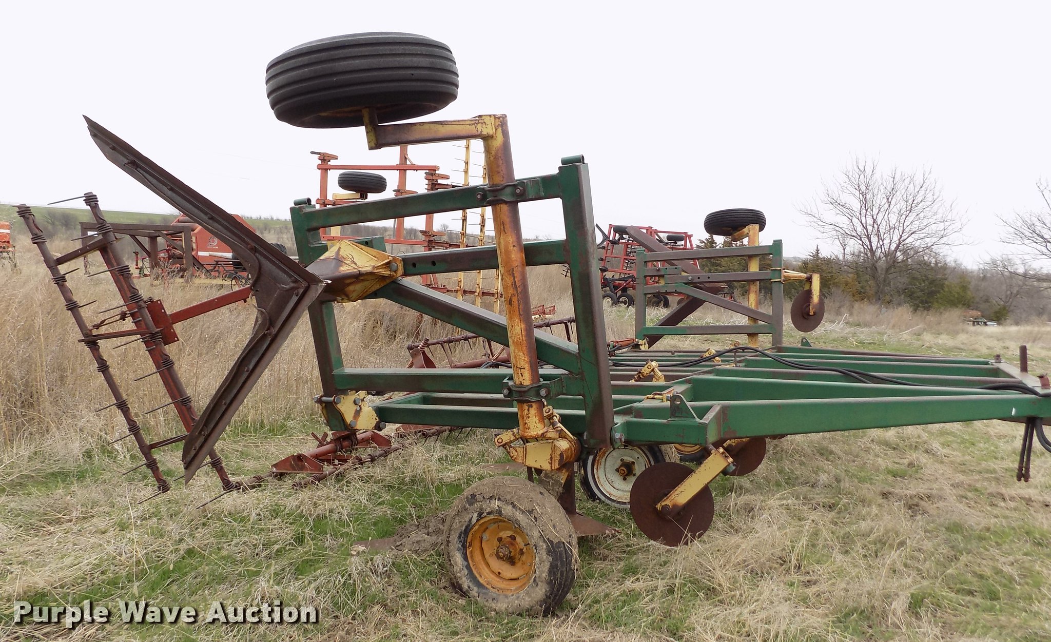 Noble sweep plow in Luray, KS | Item DE1121 sold | Purple Wave