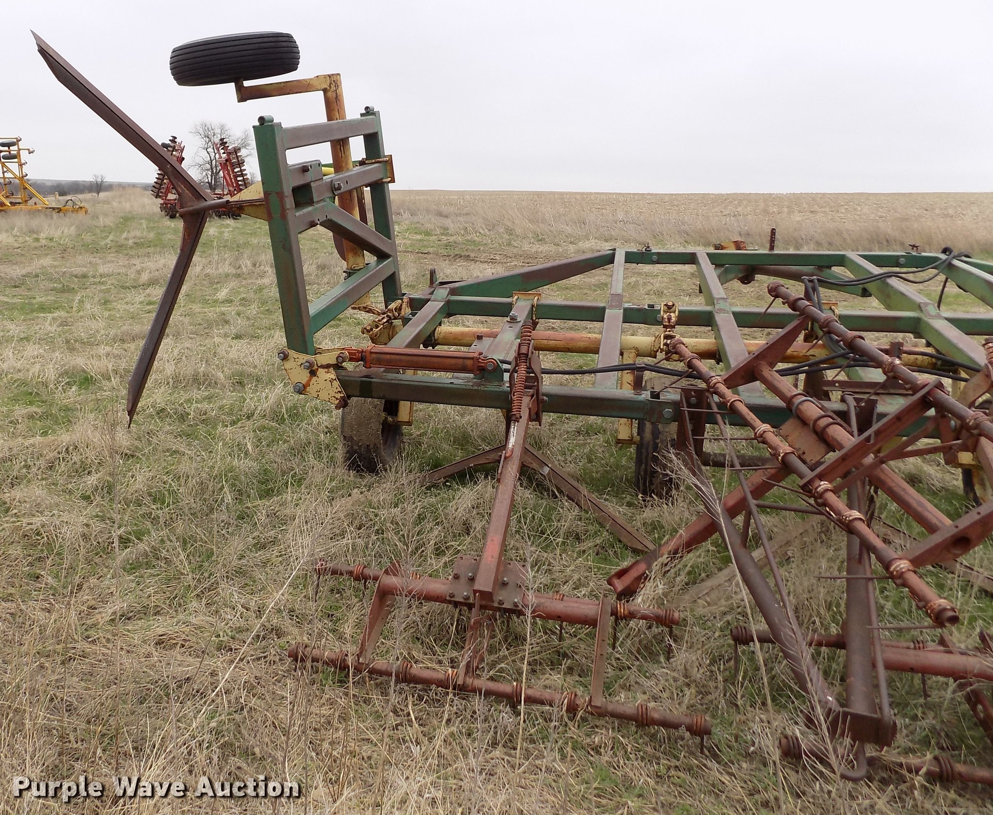 Noble sweep plow in Luray, KS | Item DE1121 sold | Purple Wave