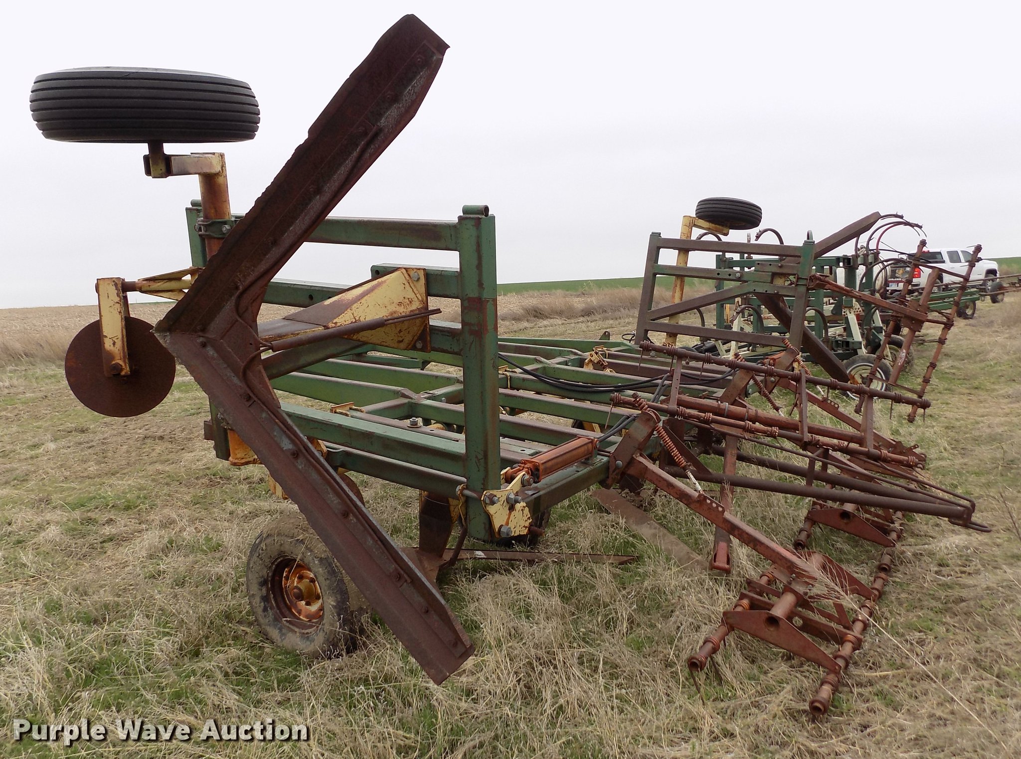 Noble sweep plow in Luray, KS | Item DE1121 sold | Purple Wave
