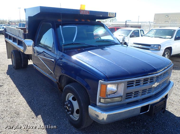 1998 Chevrolet Cheyenne 3500 dump bed pickup truck in Wichita, KS ...
