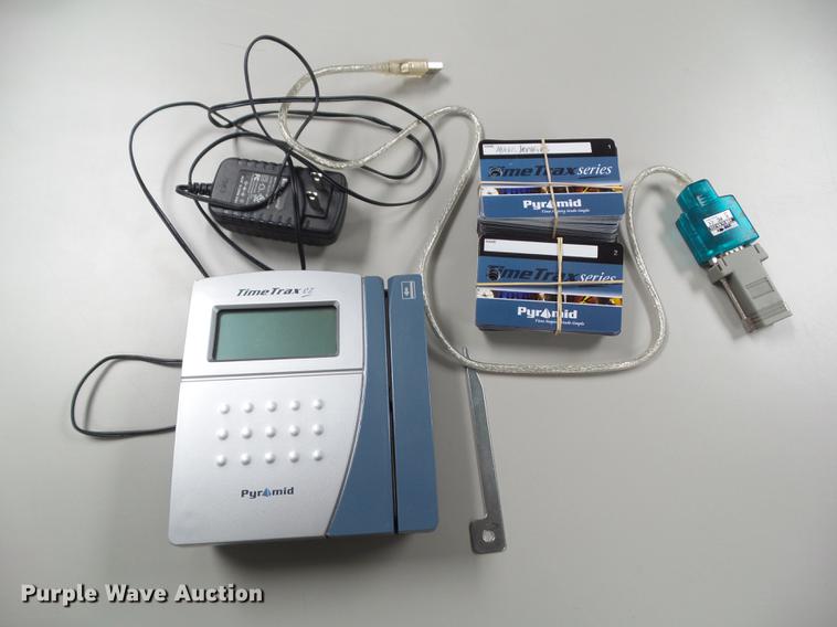 TimeTrax EZ time clock in Des Moines, IA | Item EM9164 sold | Purple Wave