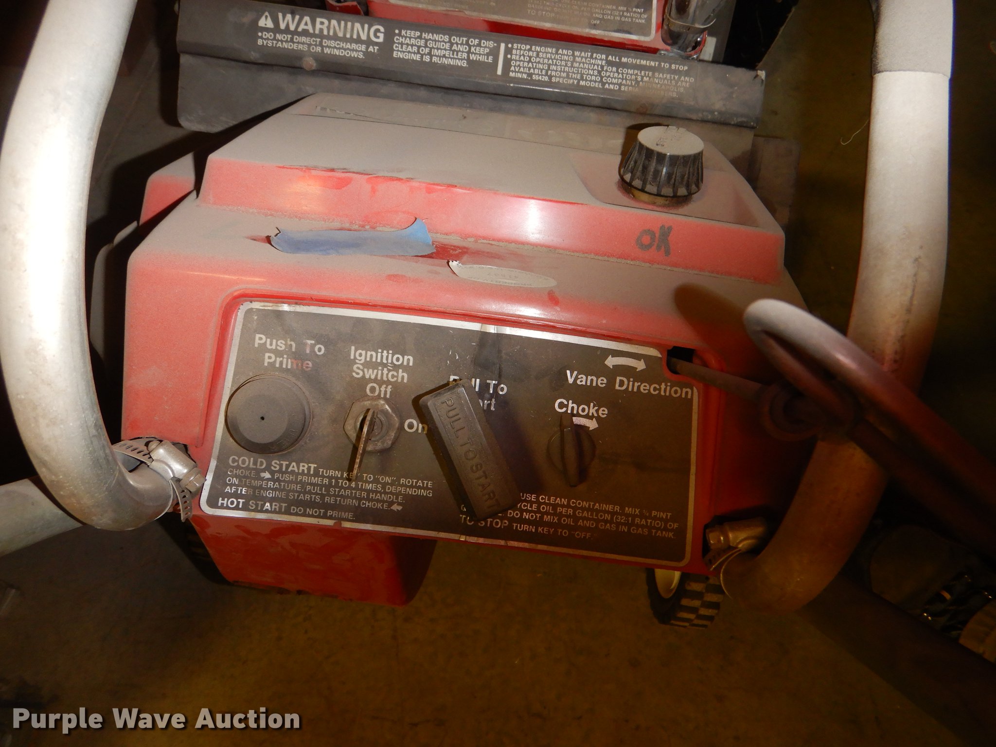 (3) Toro S200 snow blowers in Emporia, KS | Item FK9183 sold | Purple Wave