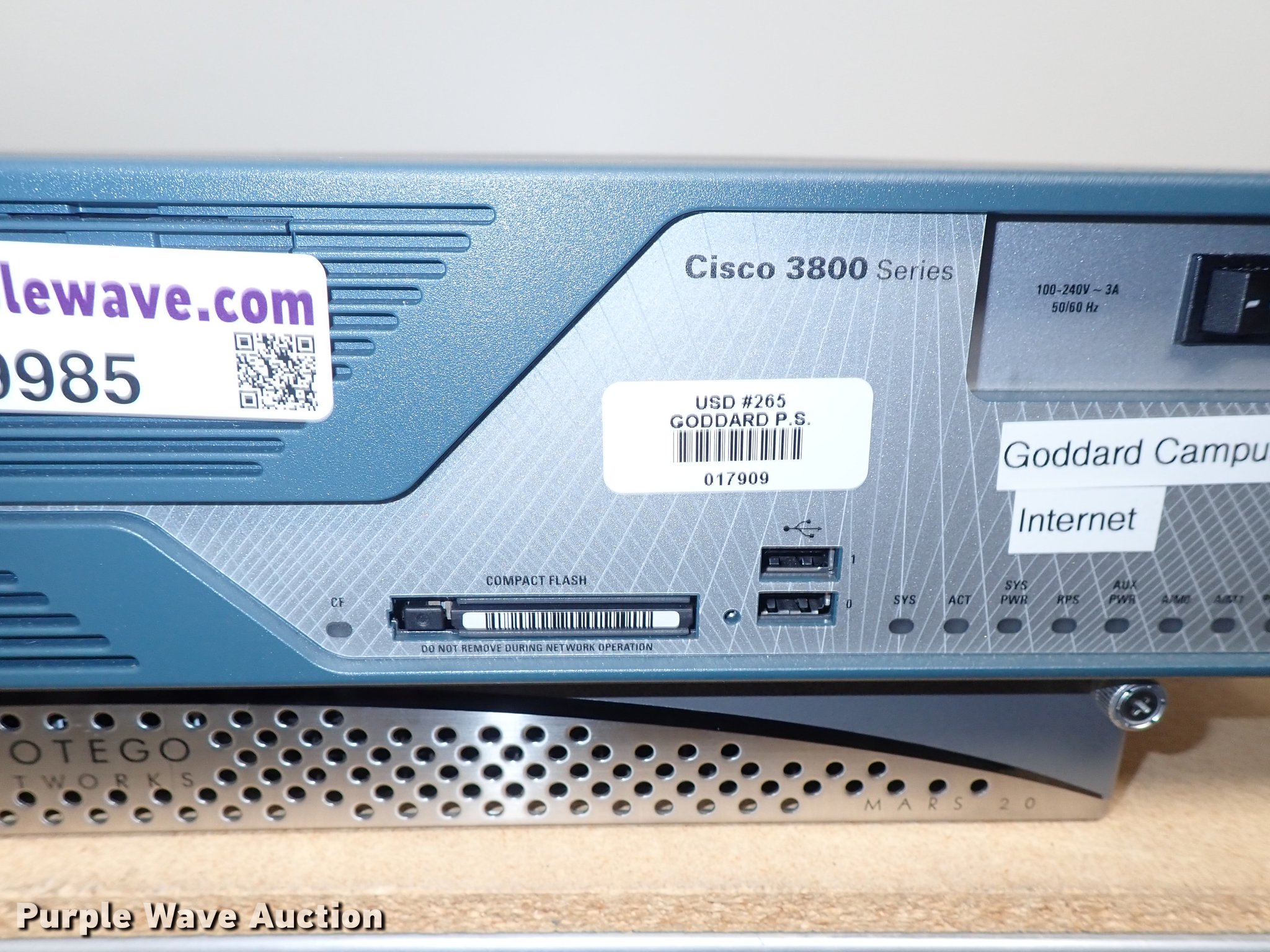 Cisco 3800 series integrated service router in Goddard, KS | Item ...