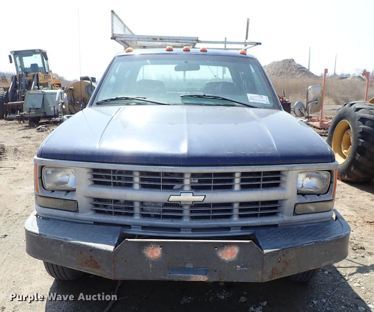 1998 Chevrolet K3500 Crew Cab utility bed pickup truck in Park City, KS ...