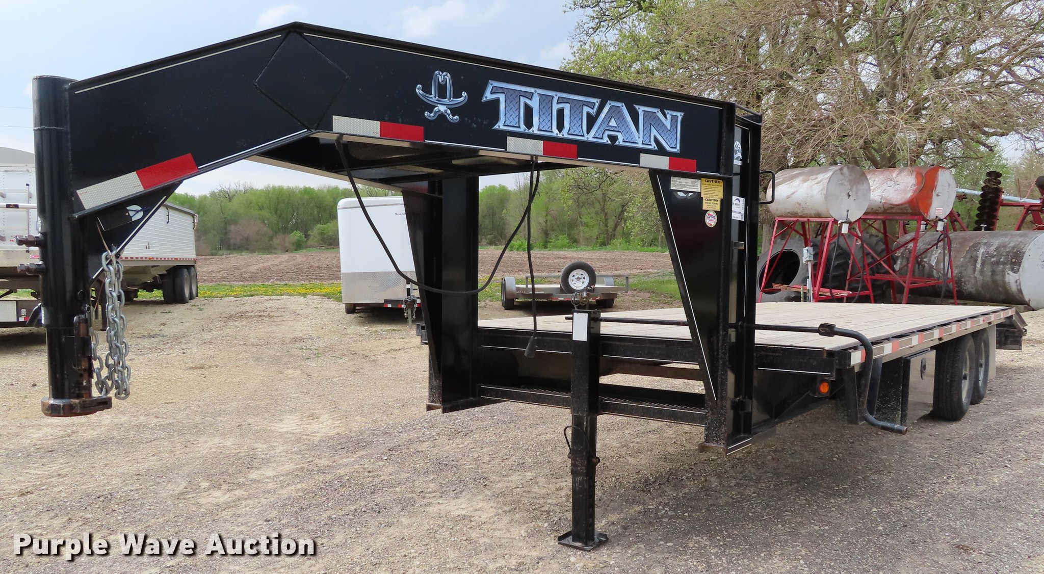2012 Titan equipment trailer in Frankfort, KS | Item DE3460 sold ...